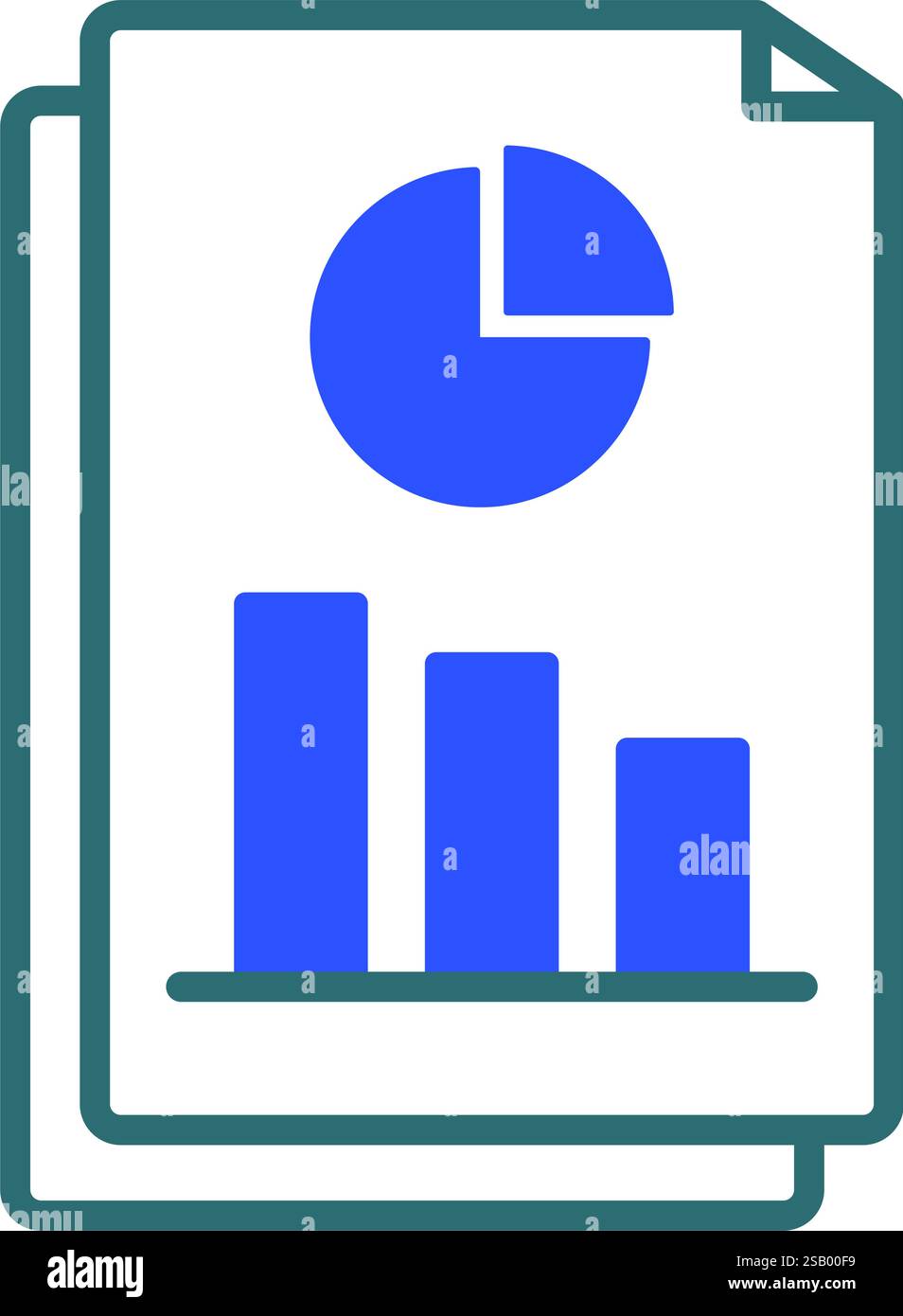 Financial Data Analysis Icon Stock Vector Image & Art - Alamy