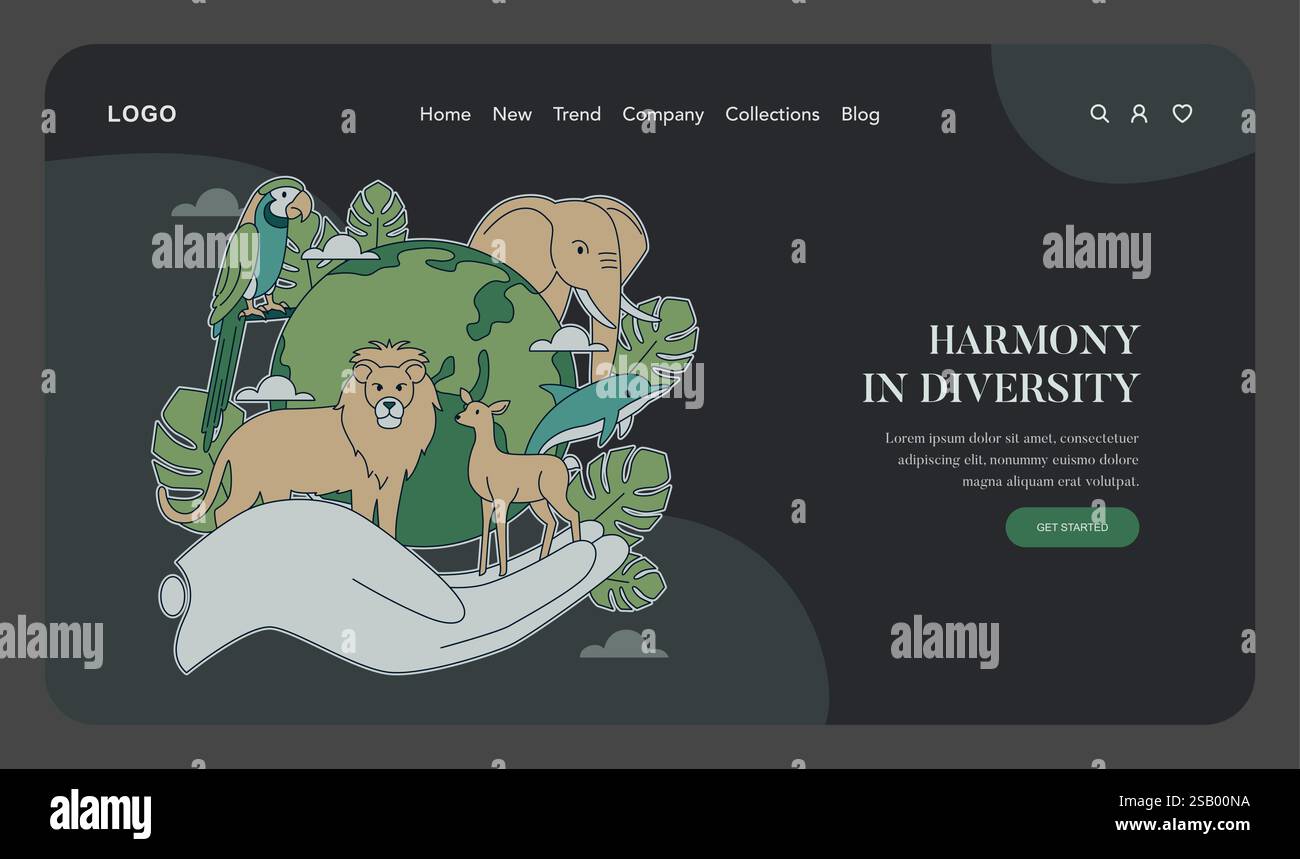 Wildlife Protection Day illustration. Advocating for the preservation ...