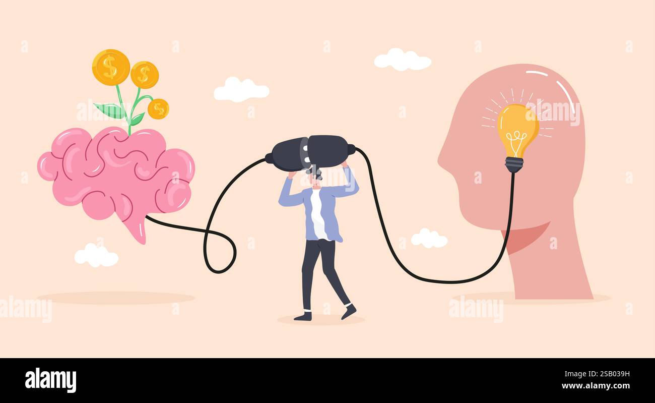 Growth mindset concept emphasizing positive attitude, learning, and ...