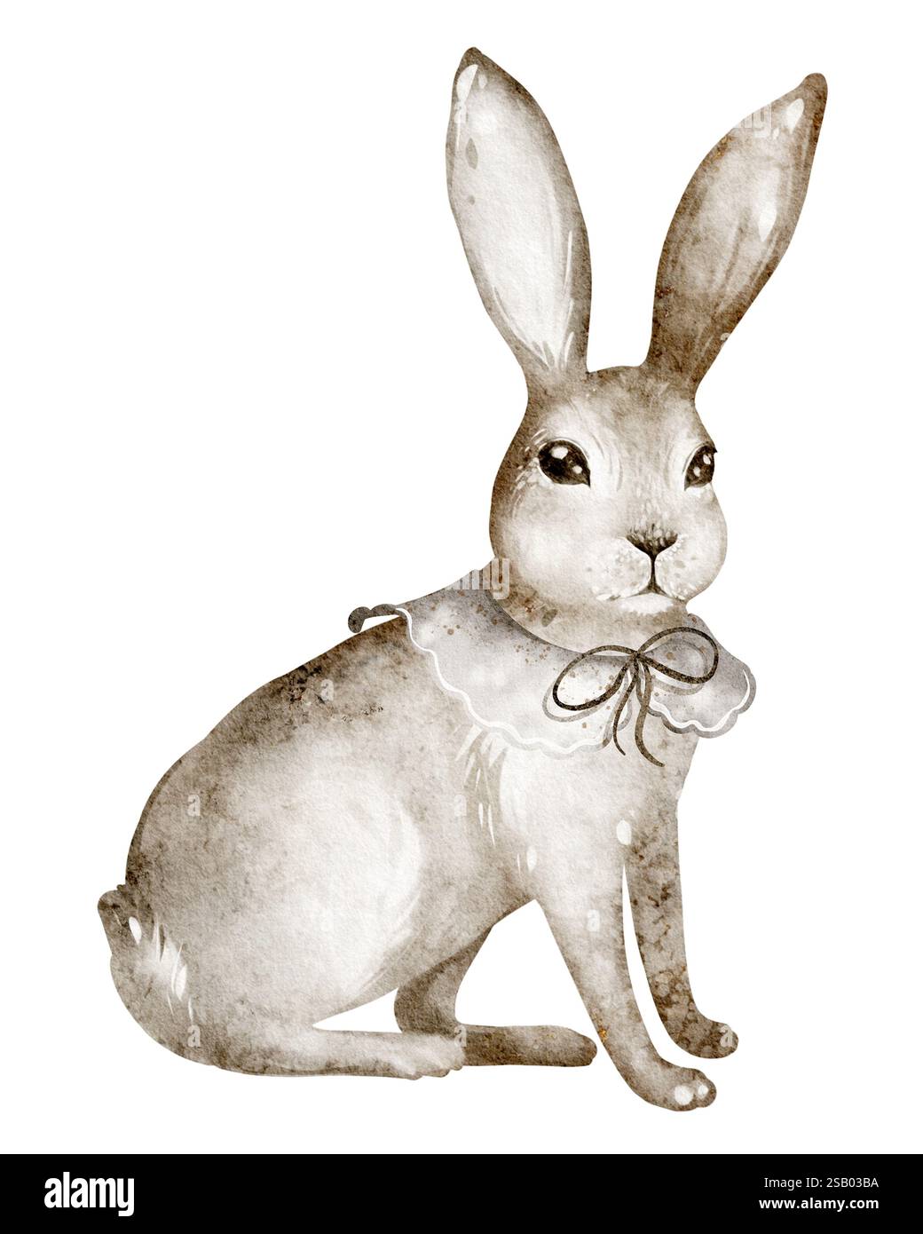 Cute children drawn bunny hi-res stock photography and images - Alamy