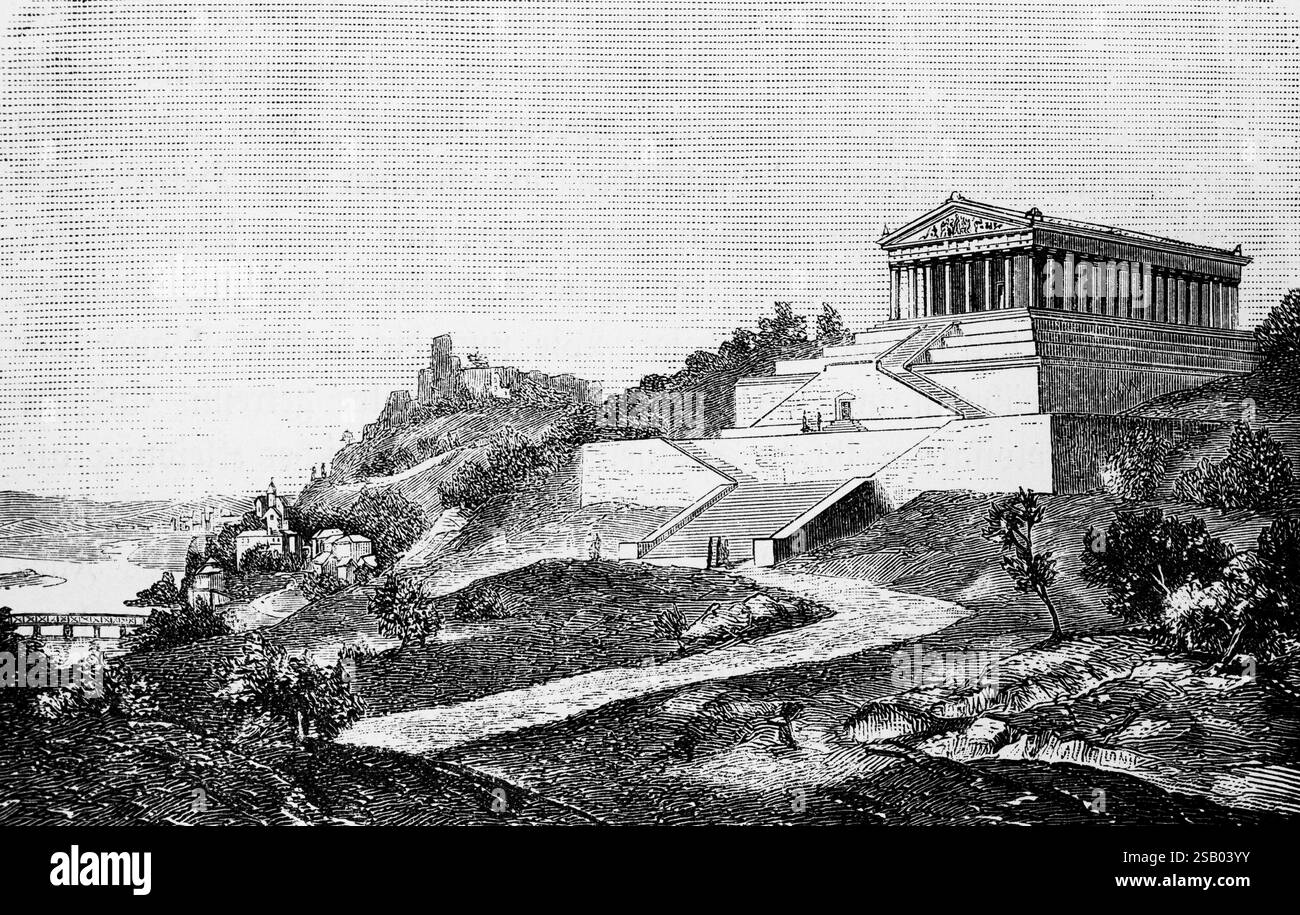 Temple of honour and memorial for German celebrities, Walhalla in ...