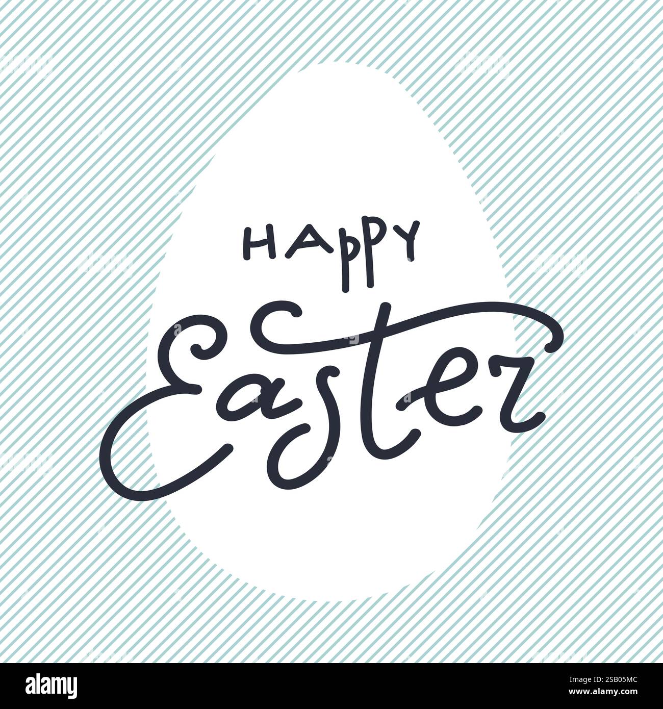 Easter eggs design, Easter day festival icon, ostern egg icons with ...