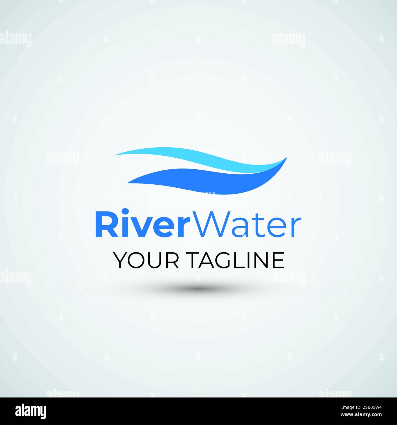 River water logo hi-res stock photography and images - Alamy