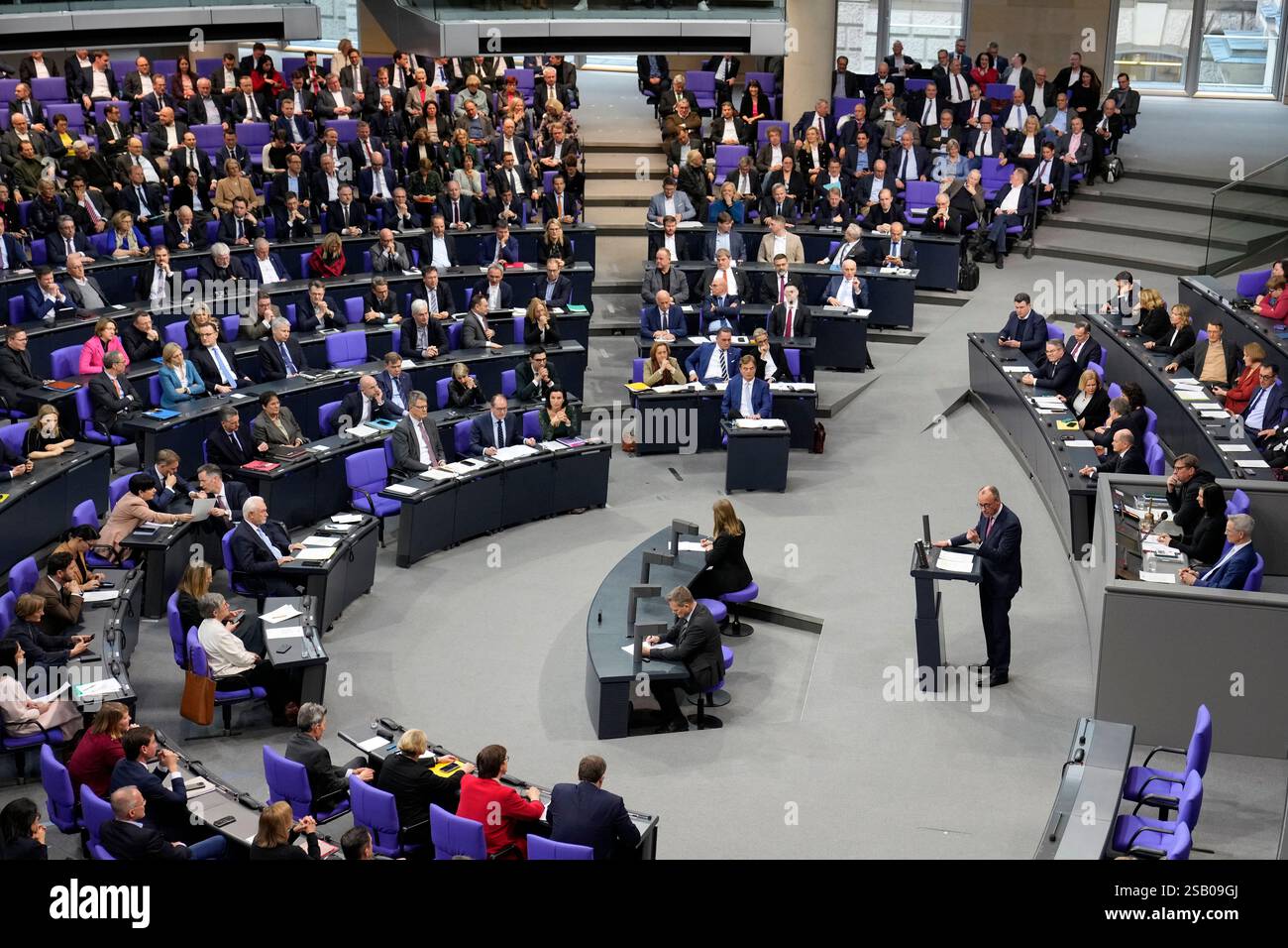 Friedrich Merz, German opposition leader and chairman of the Christian ...