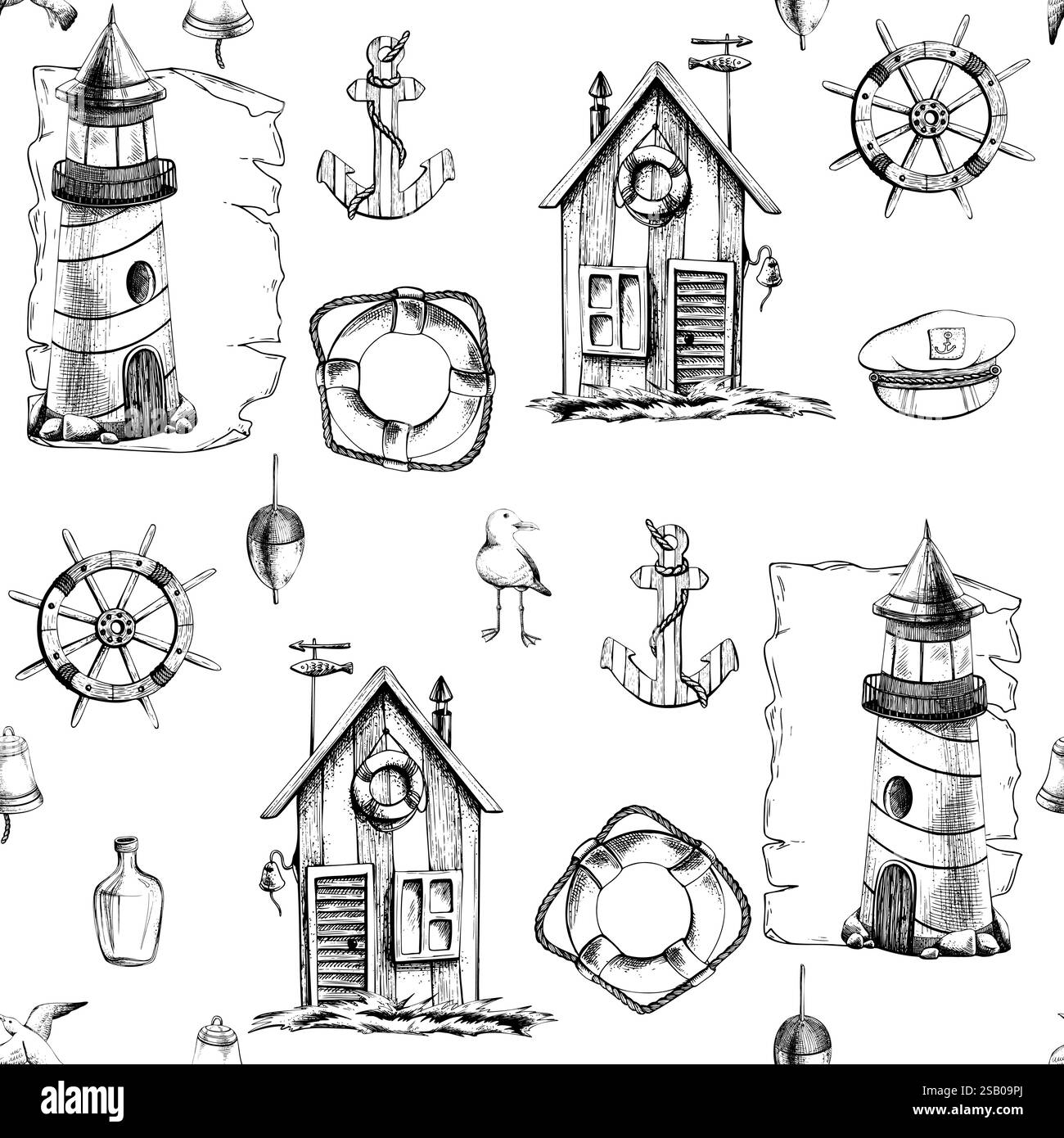 Flags on yacht Black and White Stock Photos & Images - Alamy