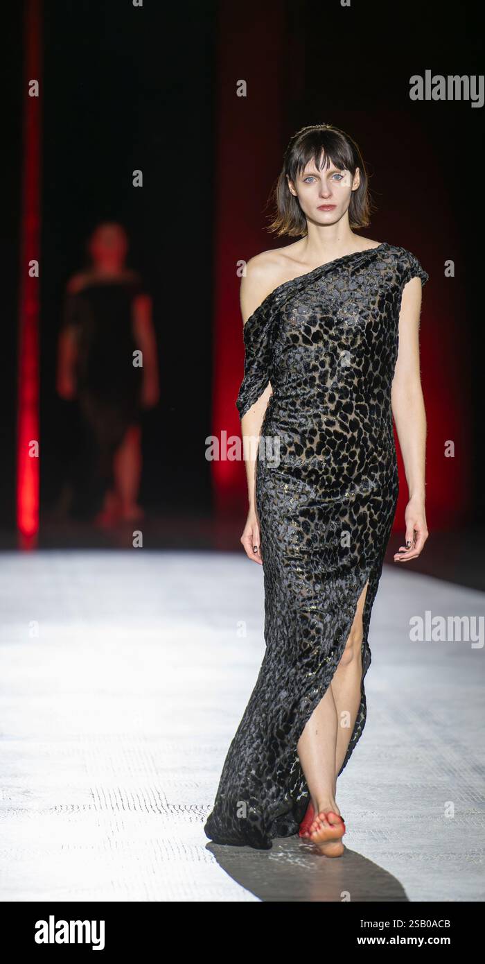 V&A, London, UK. 31st Jan, 2025. Fashion in Motion: Eden Loweth x Maggi ...