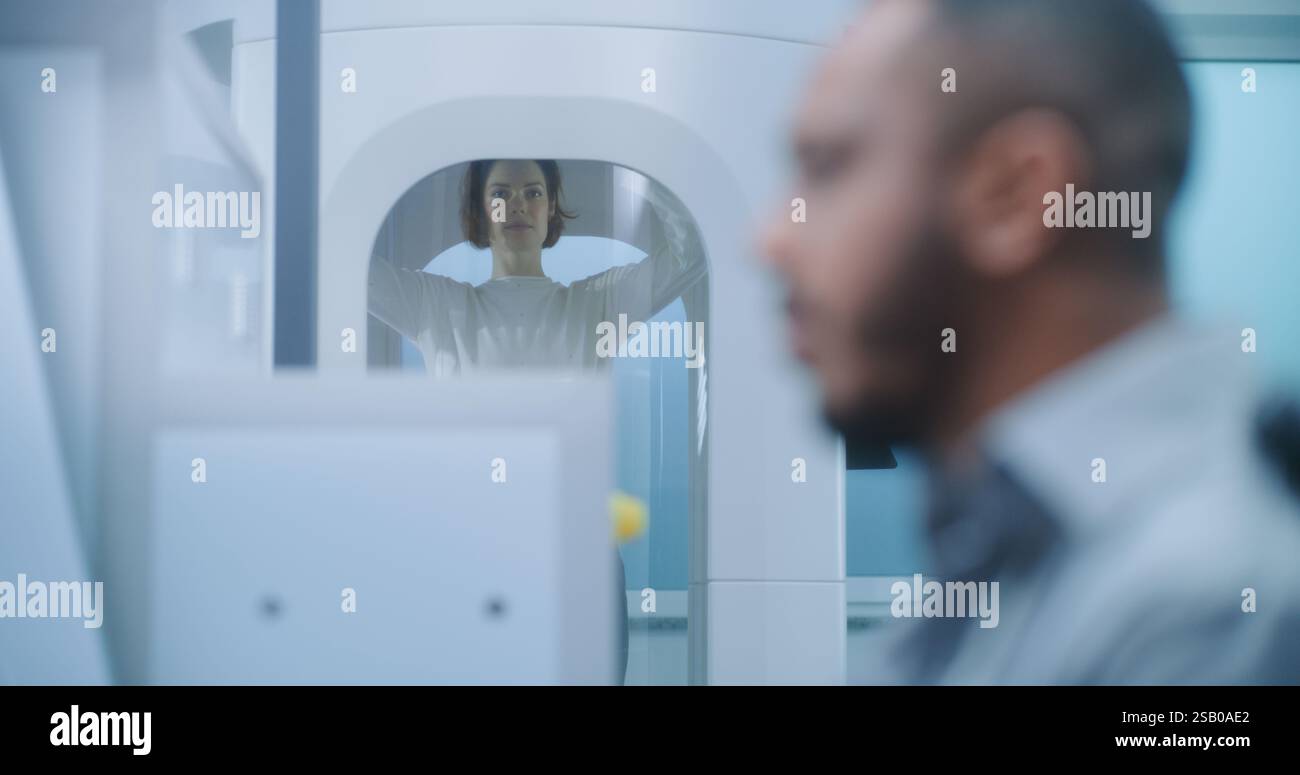 Airport Security Checkpoint: Close Up African American Security Officer ...