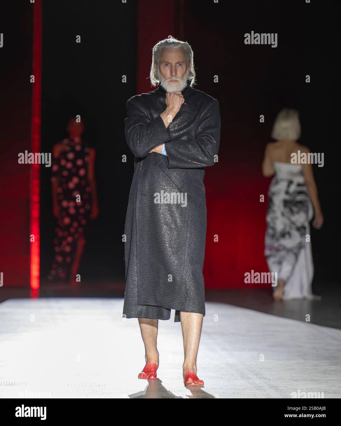 V&A, London, UK. 31st Jan, 2025. Fashion in Motion: Eden Loweth x Maggi ...