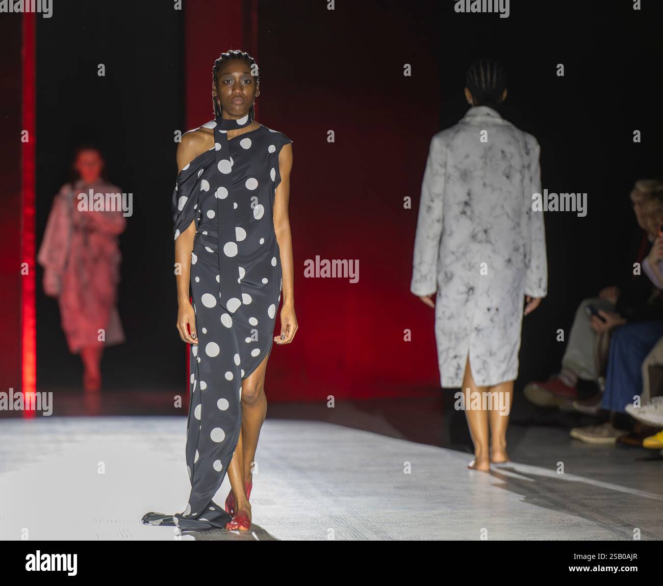 V&A, London, UK. 31st Jan, 2025. Fashion in Motion: Eden Loweth x Maggi ...