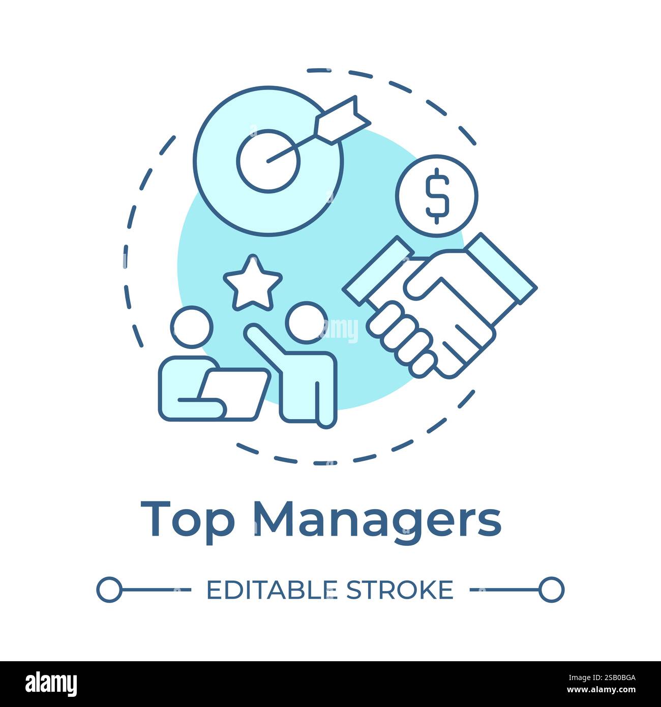 Managers level Stock Vector Images - Alamy