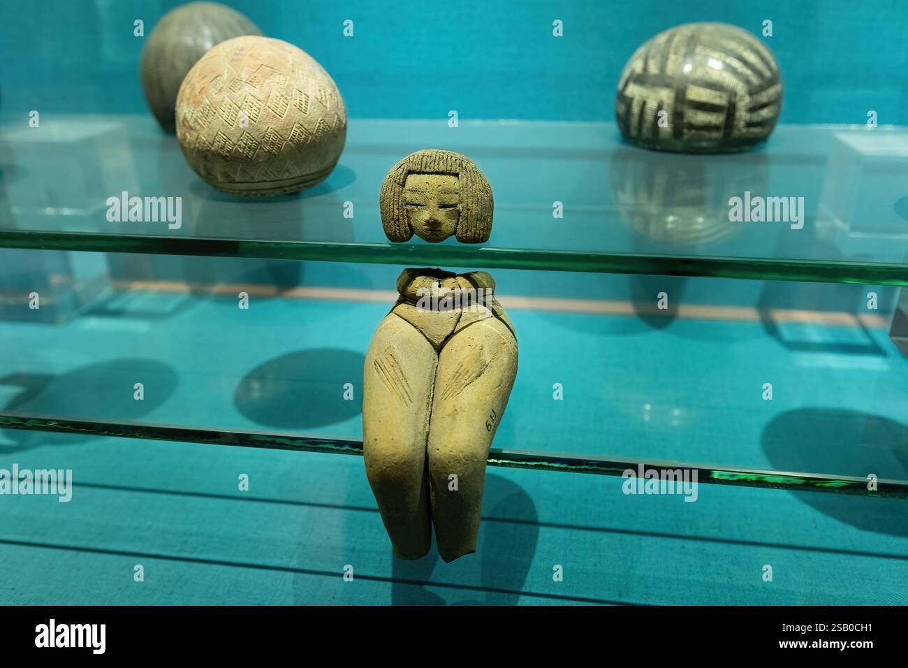 Ancient artifacts collection at Nubian Museum in Aswan Upper Egypt ...