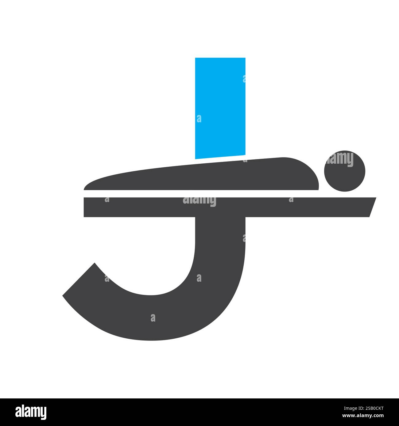 Initial Letter J MRI Symbol Of Medical MRI Procedure Vector Template ...