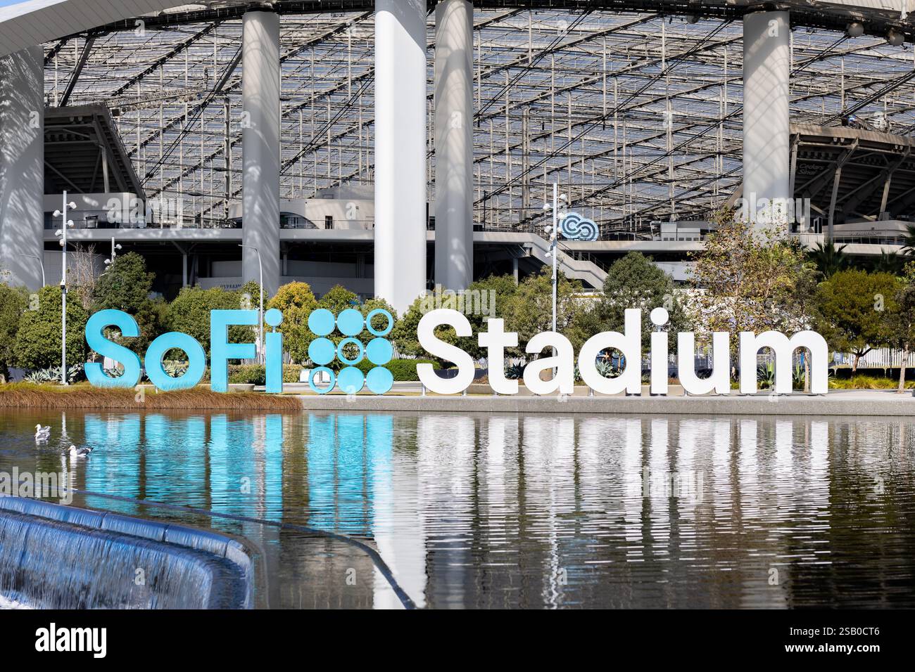 Sofi Stadium is home to the NFL Los Angeles Rams and Chargers. The ...