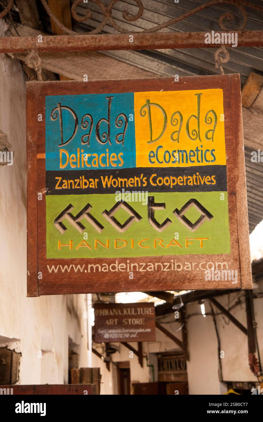 Africa Tanzania, Zanzibar, Stonetown, old town, Hurumzi Street, Moto ...