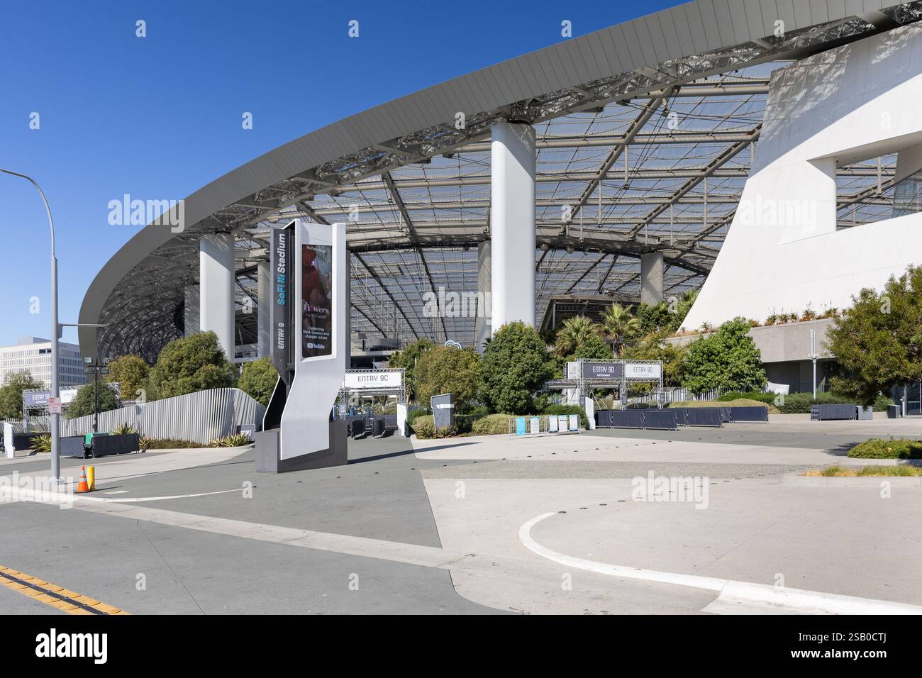 Sofi Stadium is home to the NFL Los Angeles Rams and Chargers. The ...