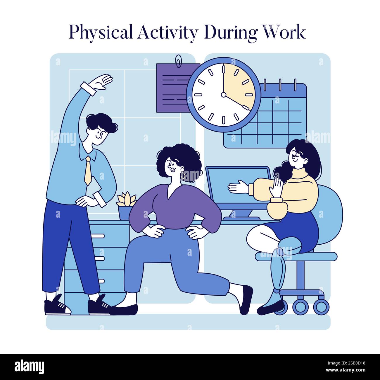 Promoting physical activity during work hours fosters a healthier ...