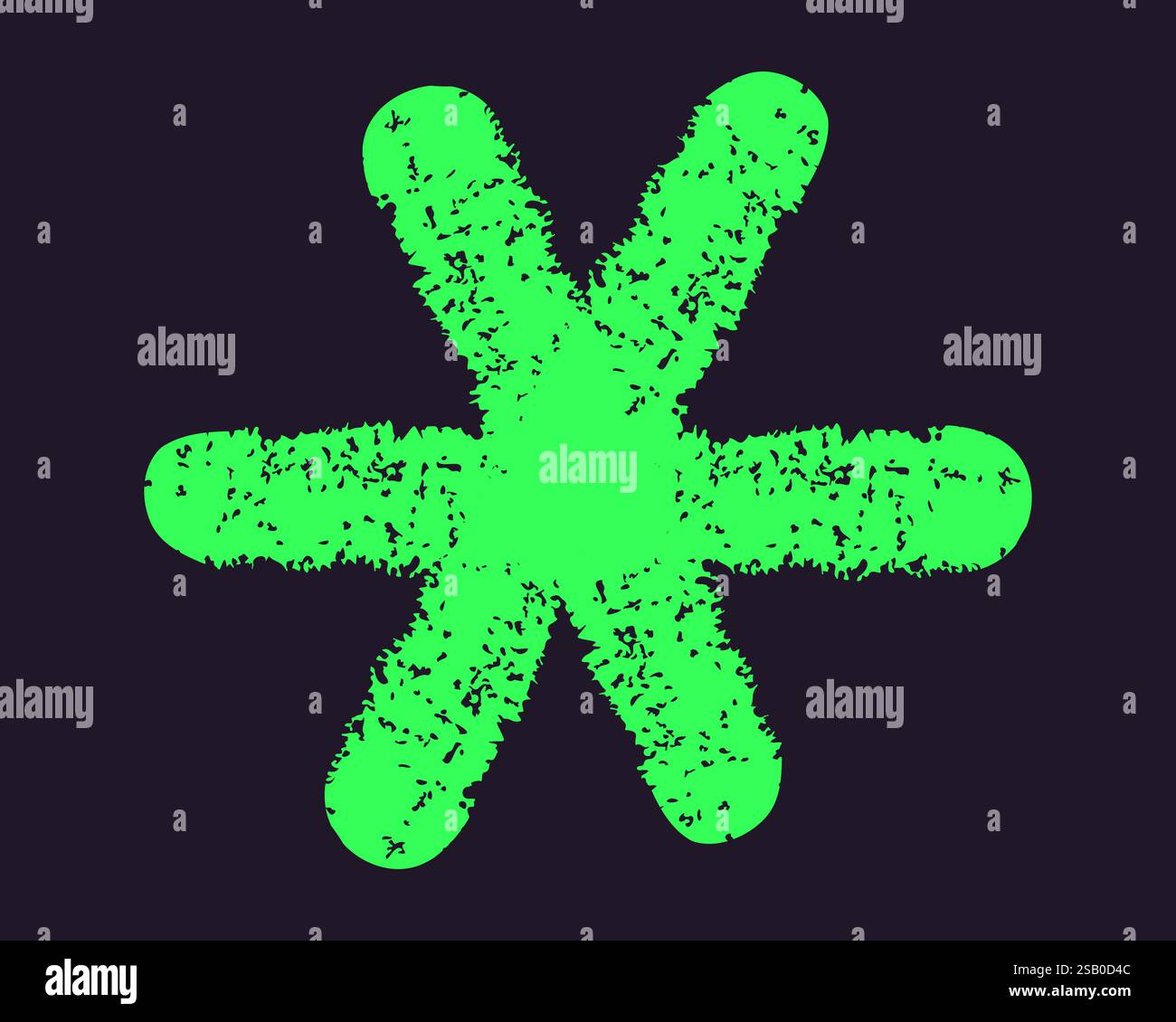 Brush strokes with a dry, textured finish. Irregular, hand-drawn lines ...