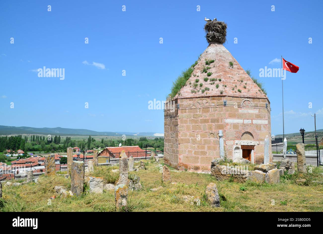 Located in Eskisehir, Turkey, Himmet Baba Tomb was built in the 13th ...