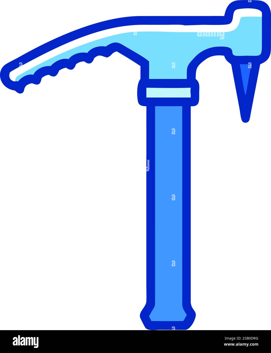 Ice pick mountaineering tool winter exploration icon Stock Vector Image ...