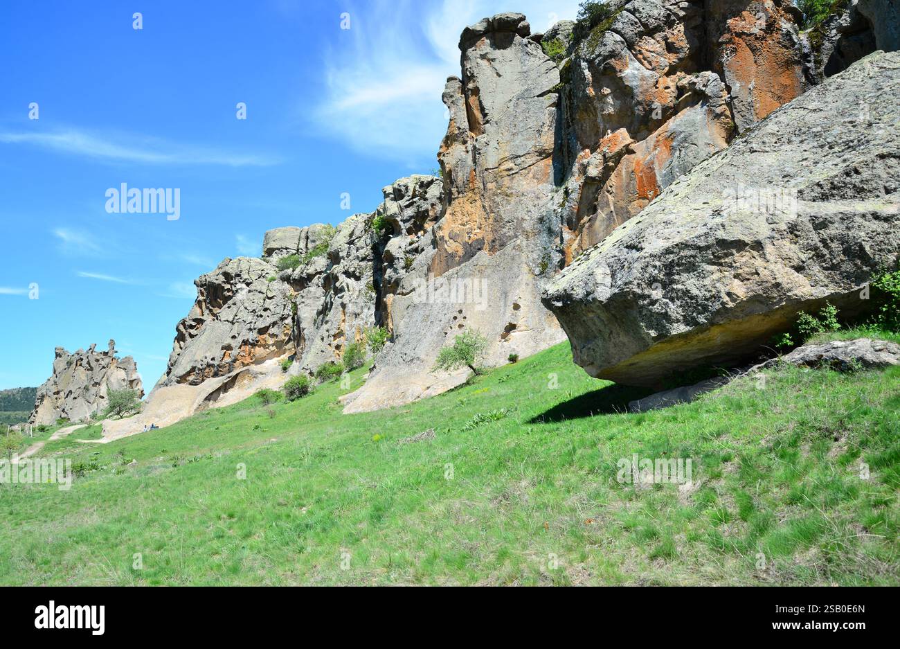 Midas Ancient City and Yazilikaya Monument in Eskisehir, Turkey Stock ...