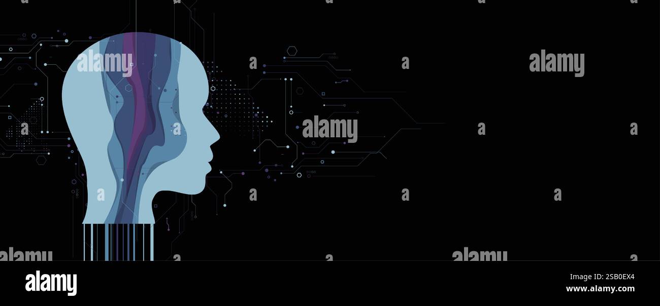 Abstract Artificial intelligence. Cloud computing. Machine learning ...