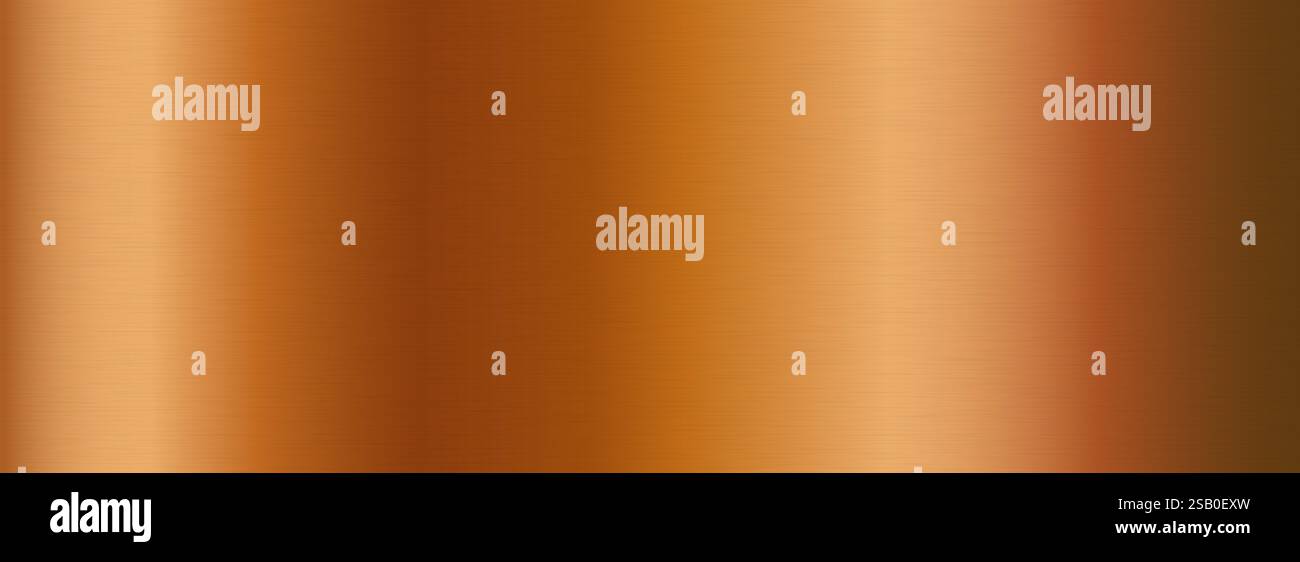 Bronze metallic gradient texture. Brass metal foil background ...