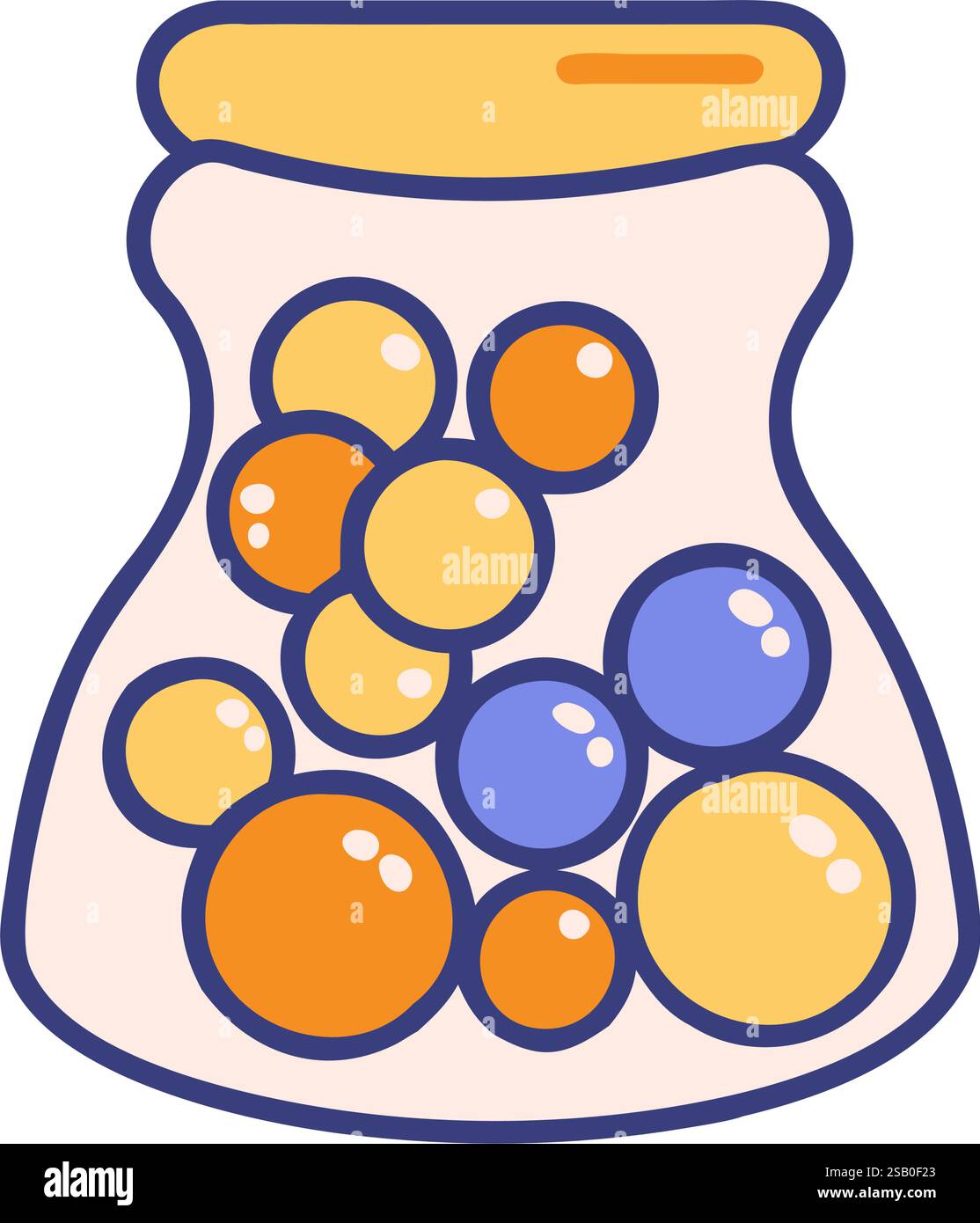 Jar of marbles hi-res stock photography and images - Alamy