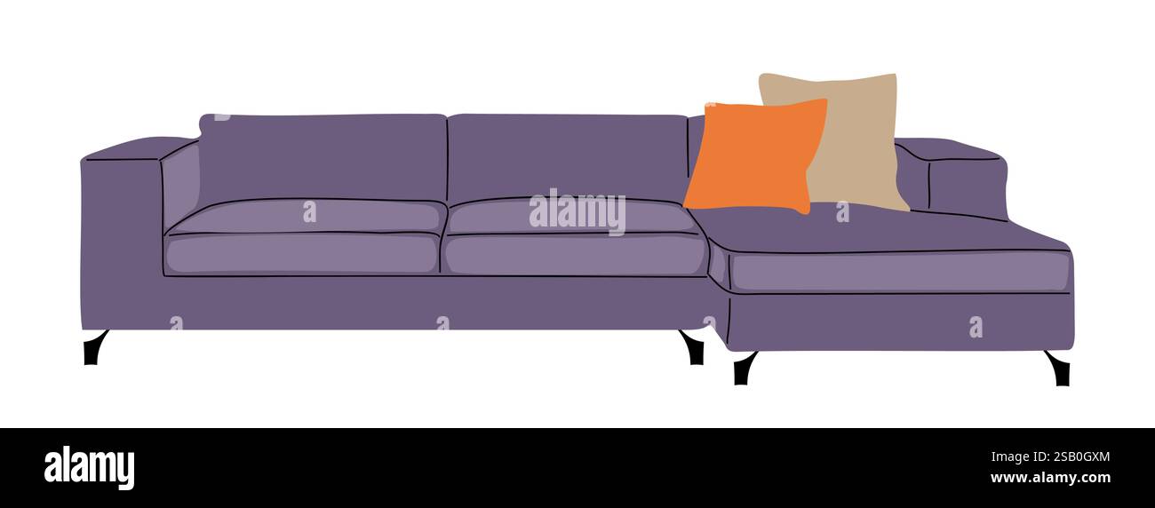 Purple wall house on Stock Vector Images - Alamy