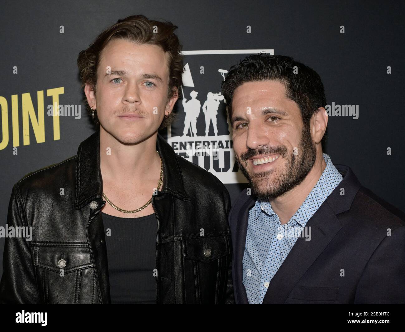 Los Angeles, California, USA. 30th Jan, 2025. John Owen Lowe and Rory ...