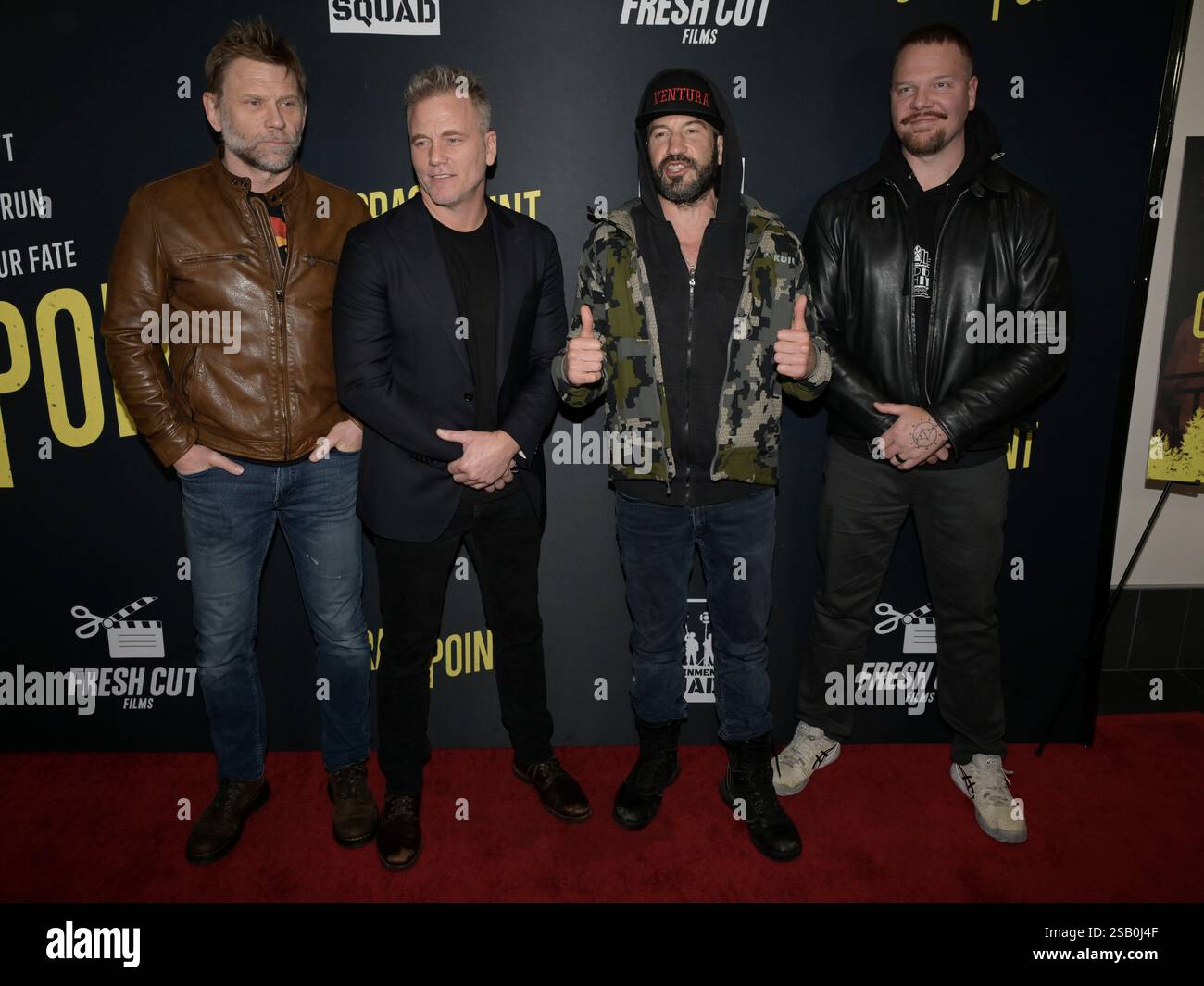 Los Angeles, California, USA. 30th Jan, 2025. (L-R) Mark Pellegrino ...