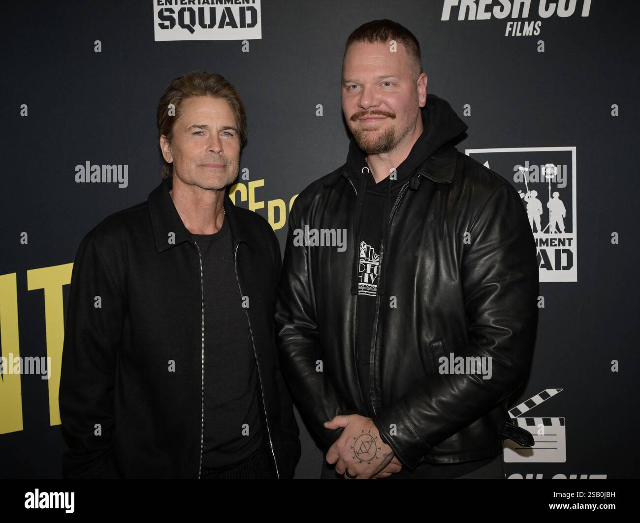 Los Angeles, California, USA. 30th Jan, 2025. Rob Lowe, Jim Parrack ...