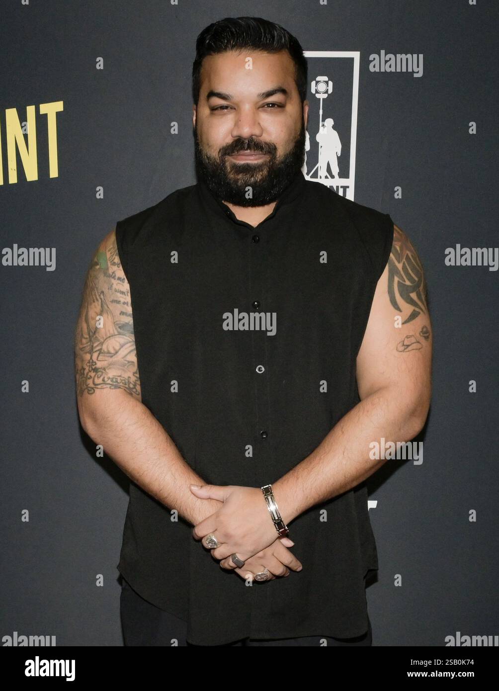 January 30, 2025, Los Angeles, California, USA: Adrian Dev atttends the ''Grace Point'' Los ...