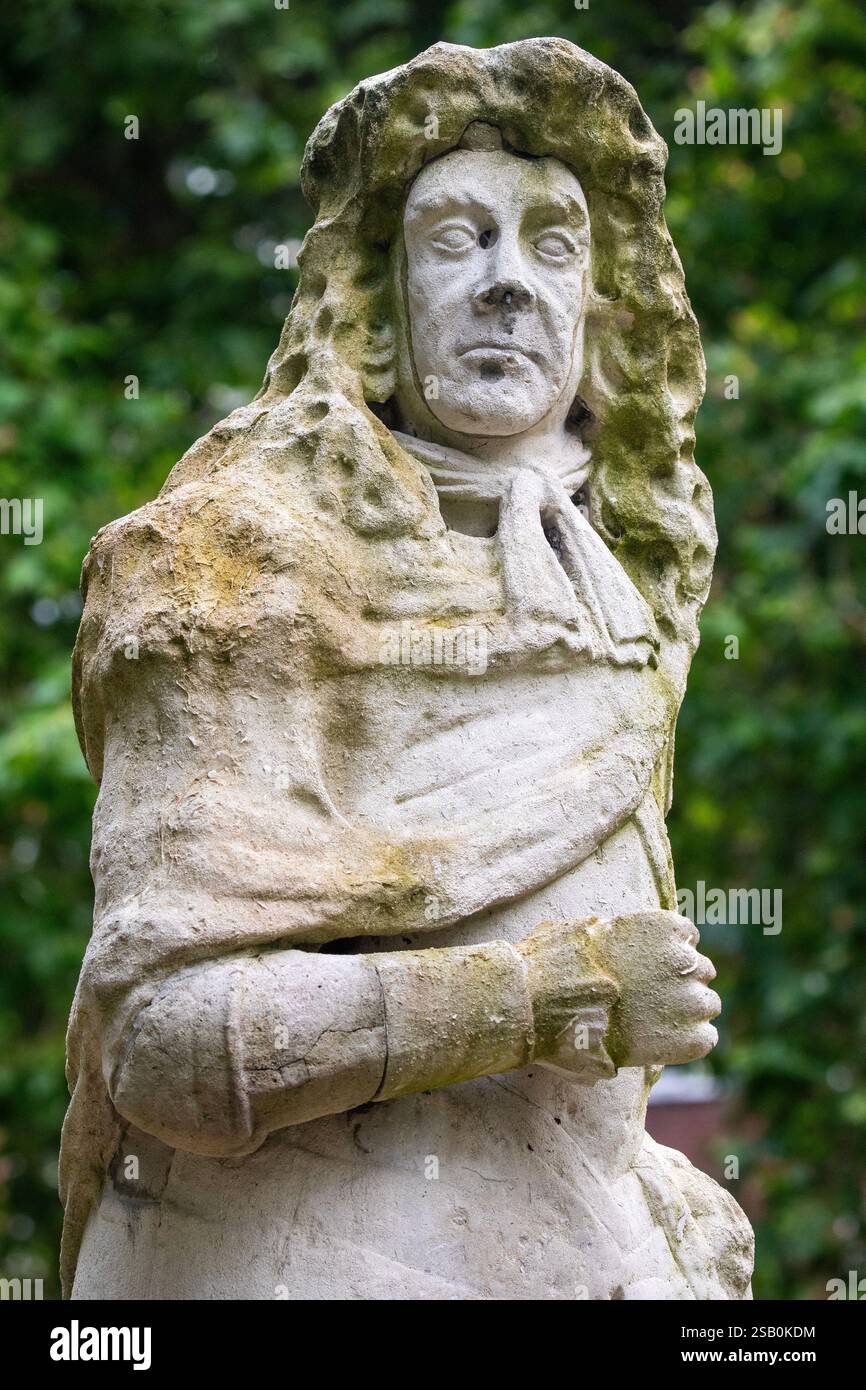 London, UK - July 1st 2024: Statue of King Charles II, located on Soho ...
