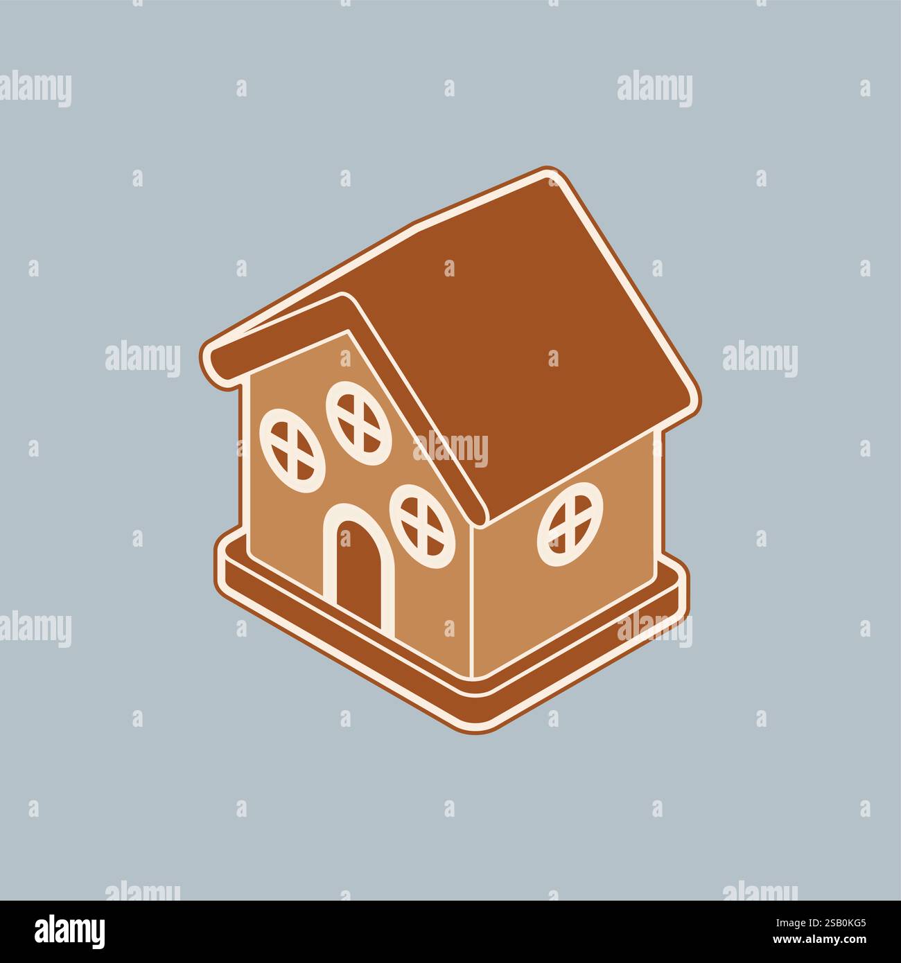 Fun sweet edible cookie Stock Vector Images - Alamy