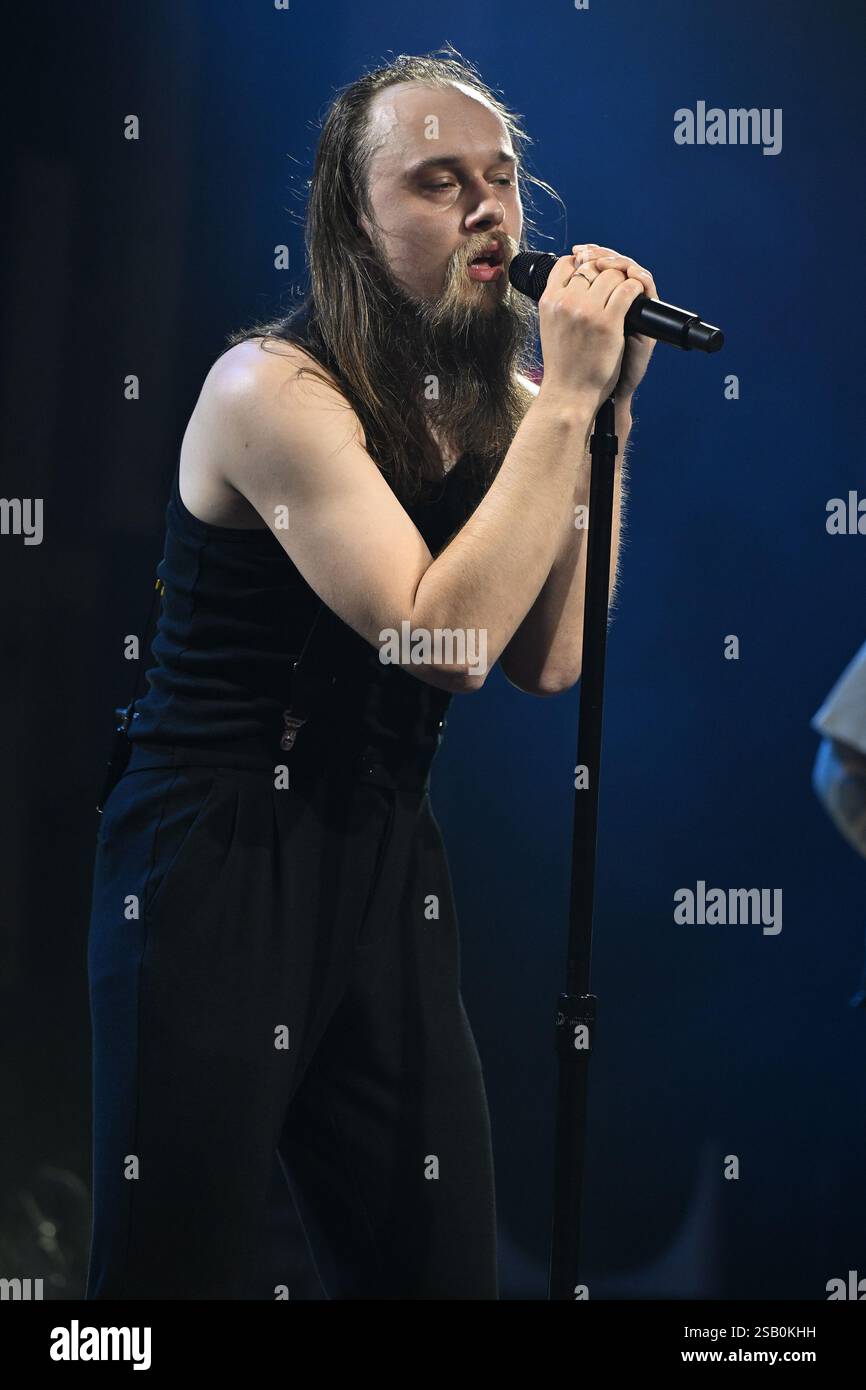 Fort Lauderdale FL, USA. 30th Jan, 2025. Molchat Doma performs during ...