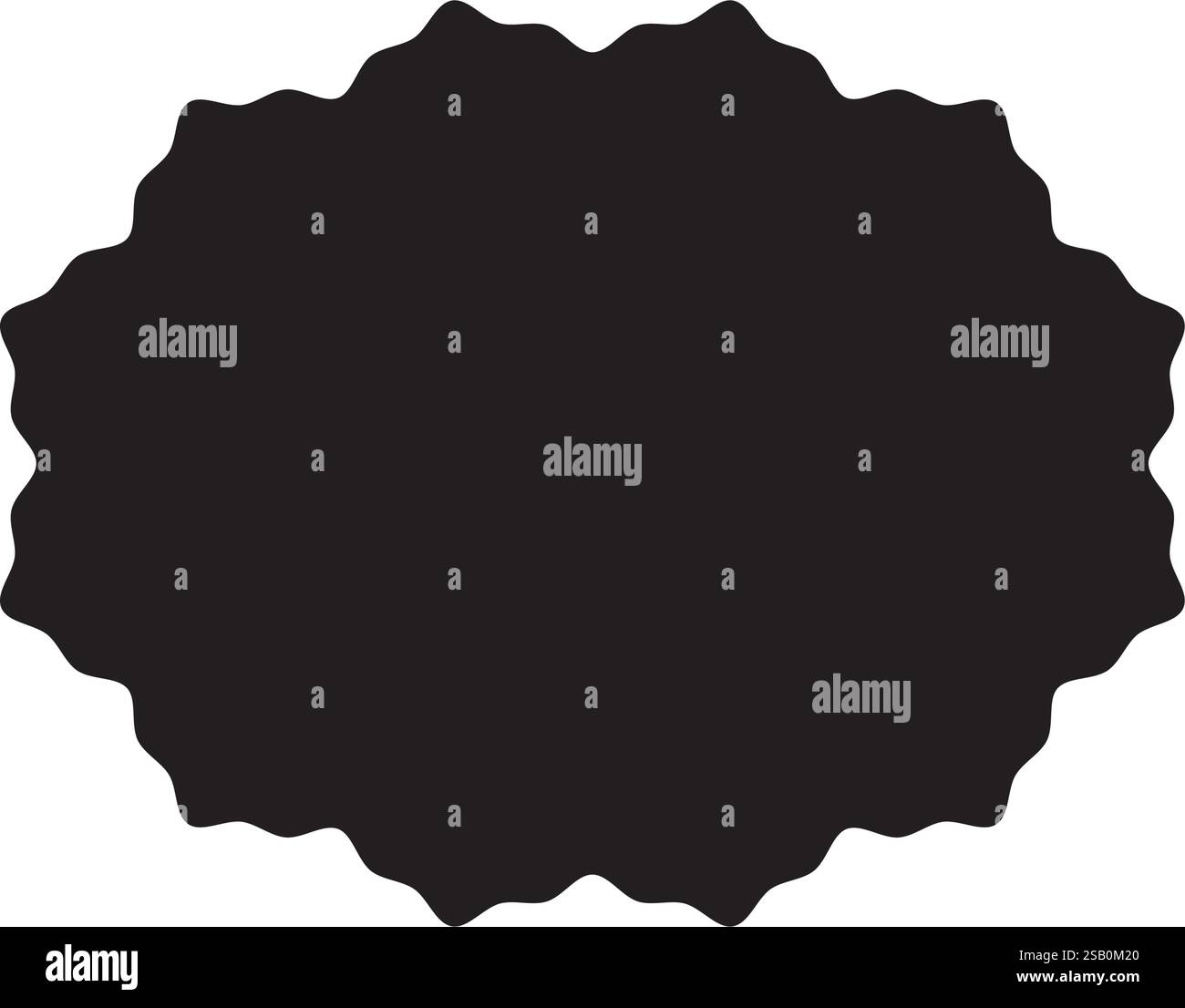 Oval border basic shapes monogram frame Oval border basic shapes ...