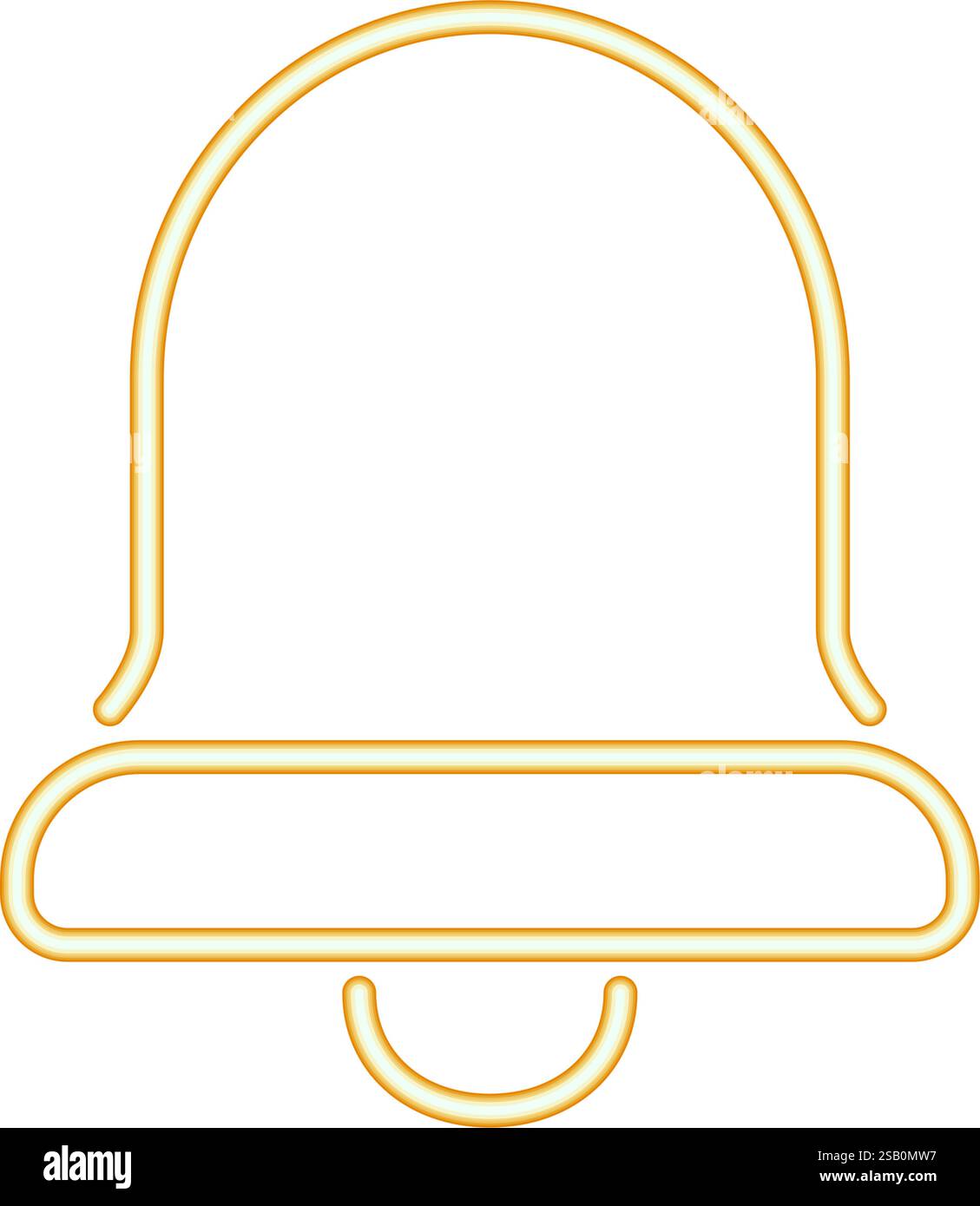 Bell Icon Illustration Stock Vector Image & Art - Alamy