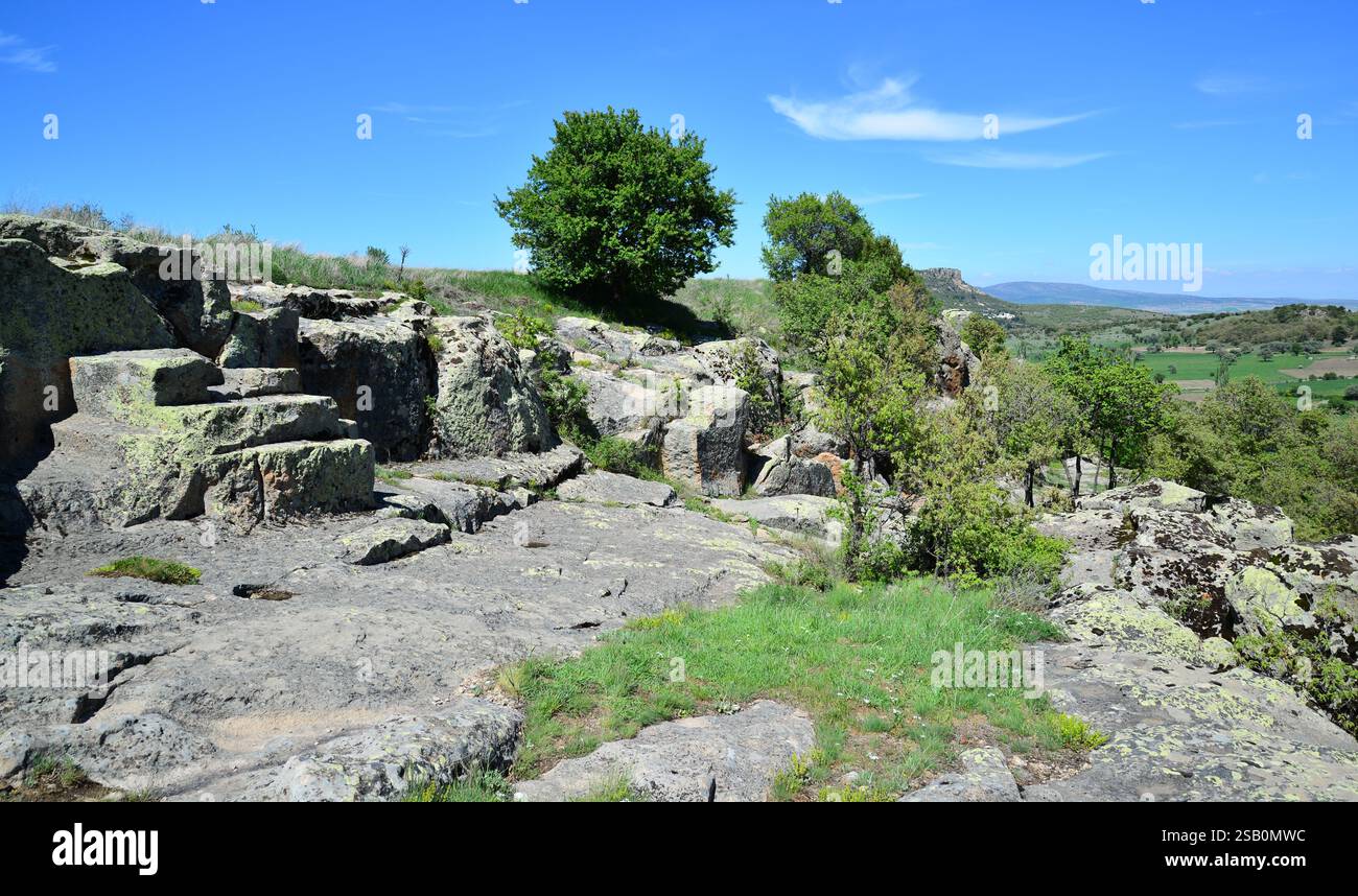 Midas Ancient City and Yazilikaya Monument in Eskisehir, Turkey Stock ...