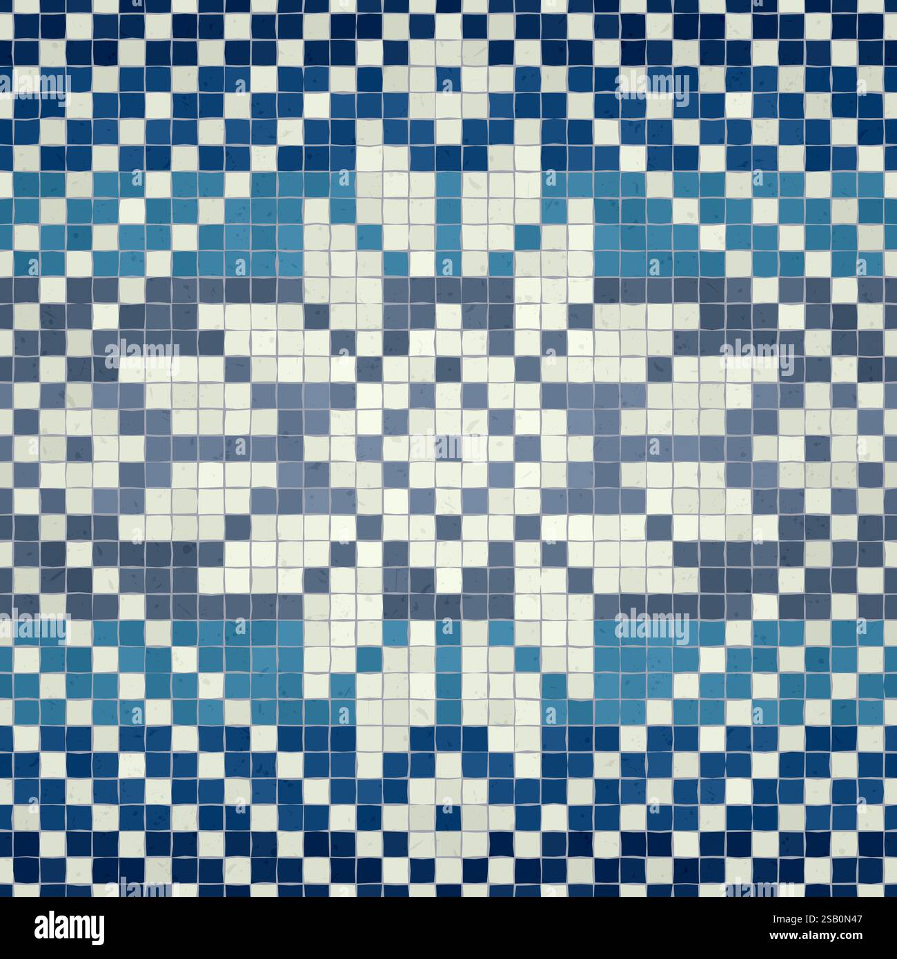 Scandinavian style seamless mosaic tiles pattern Stock Vector Image ...