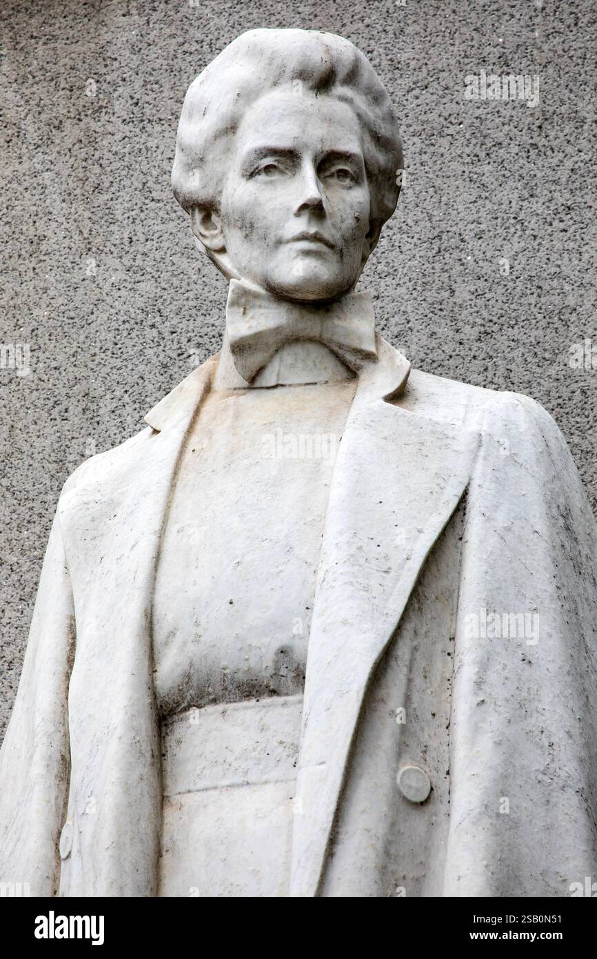 London, UK - July 1st 2024: Statue of famous British nurse Edith Cavell ...