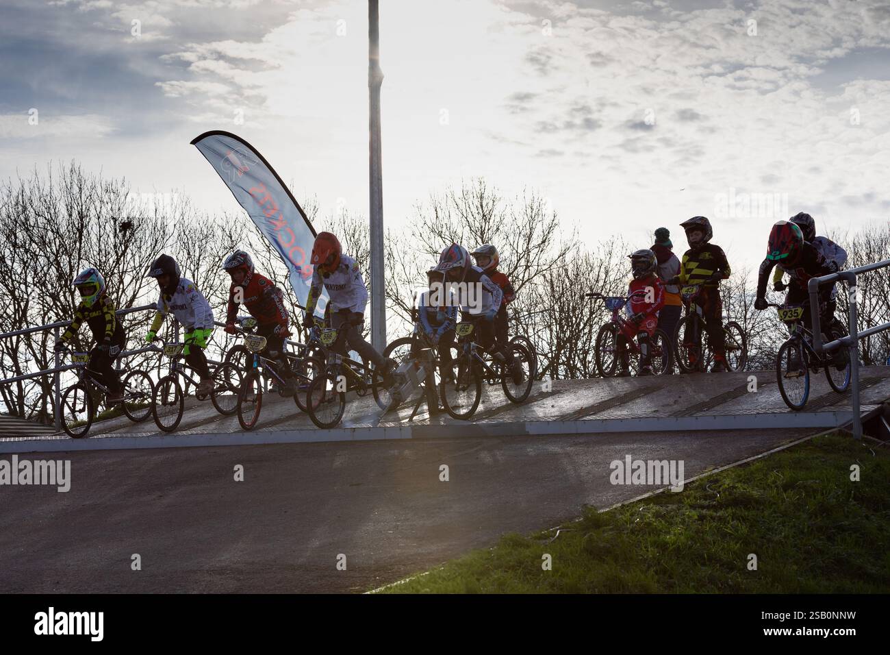 BMX race event highlights Stock Photo - Alamy