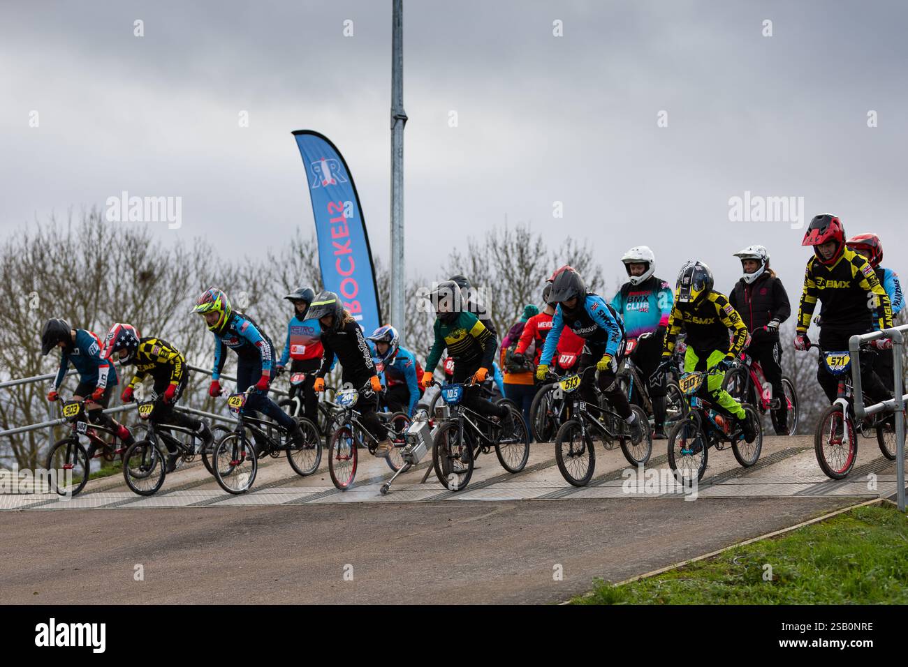 BMX race event highlights Stock Photo - Alamy