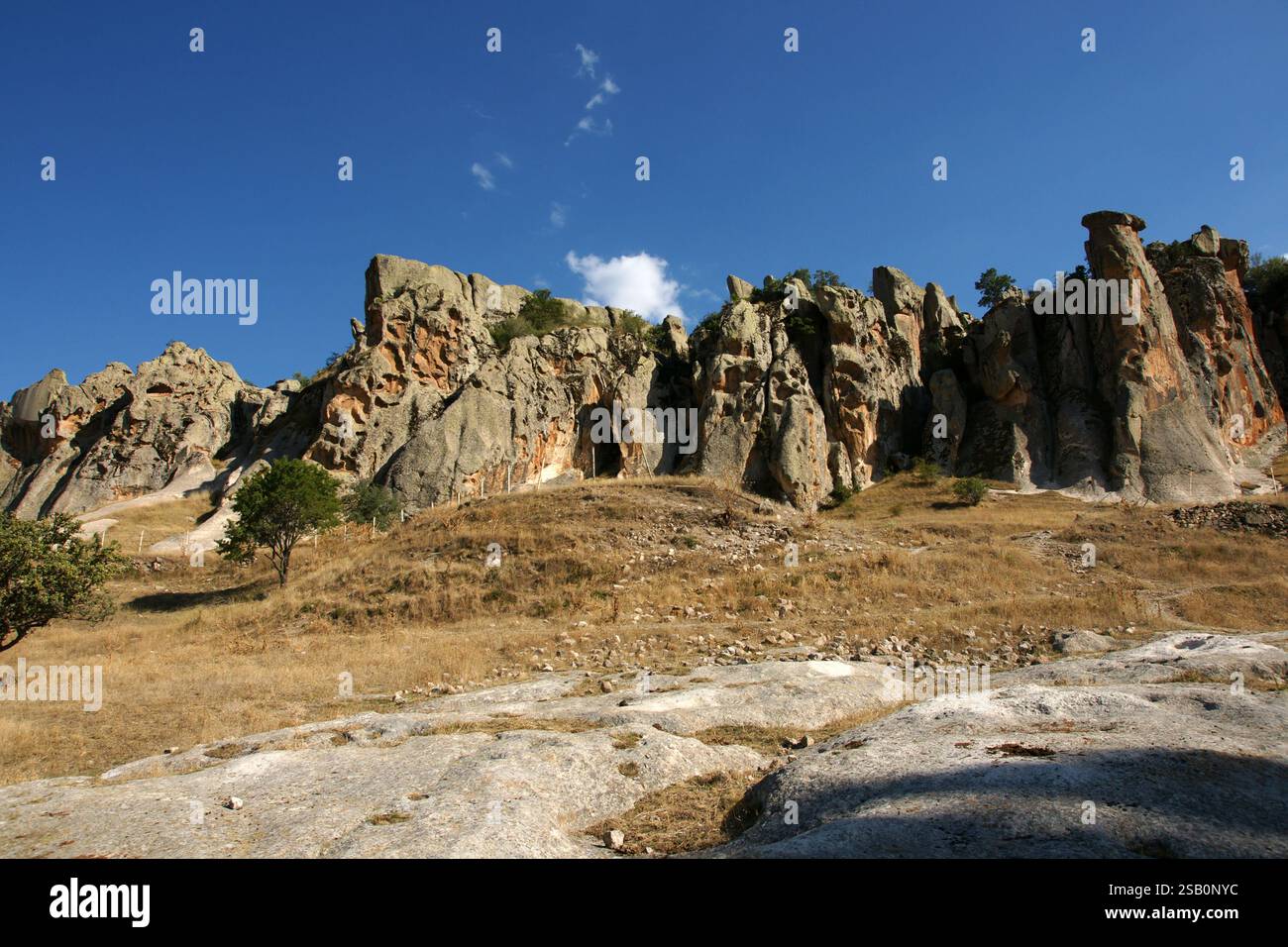 Midas Ancient City and Yazilikaya Monument in Eskisehir, Turkey Stock ...