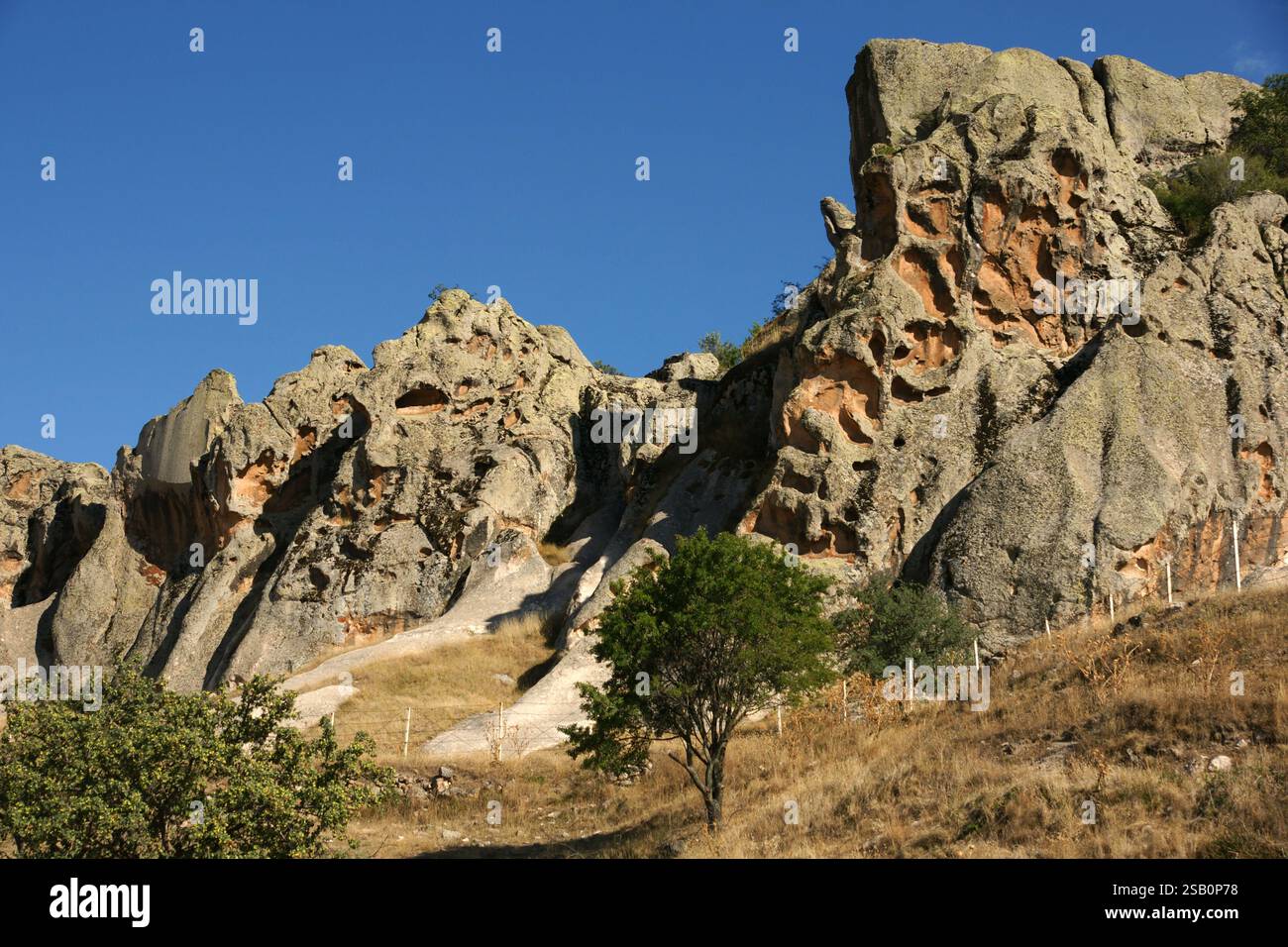 Midas Ancient City and Yazilikaya Monument in Eskisehir, Turkey Stock ...