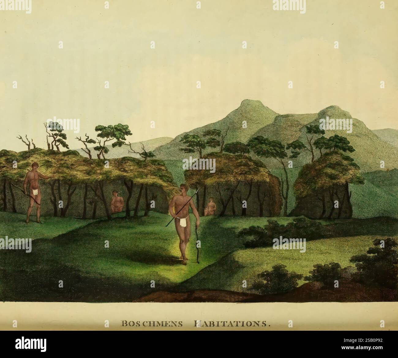 A narrative of four journeys into the country of the Hottentots, and ...