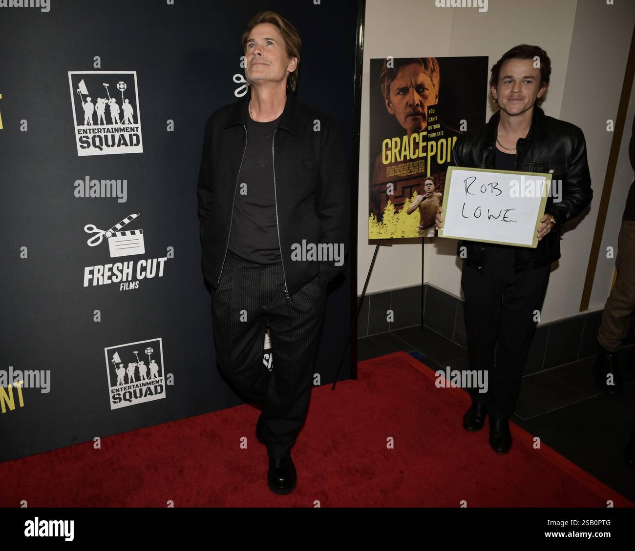 January 30, 2025, Los Angeles, California, USA: Rob Lowe and John Owen ...