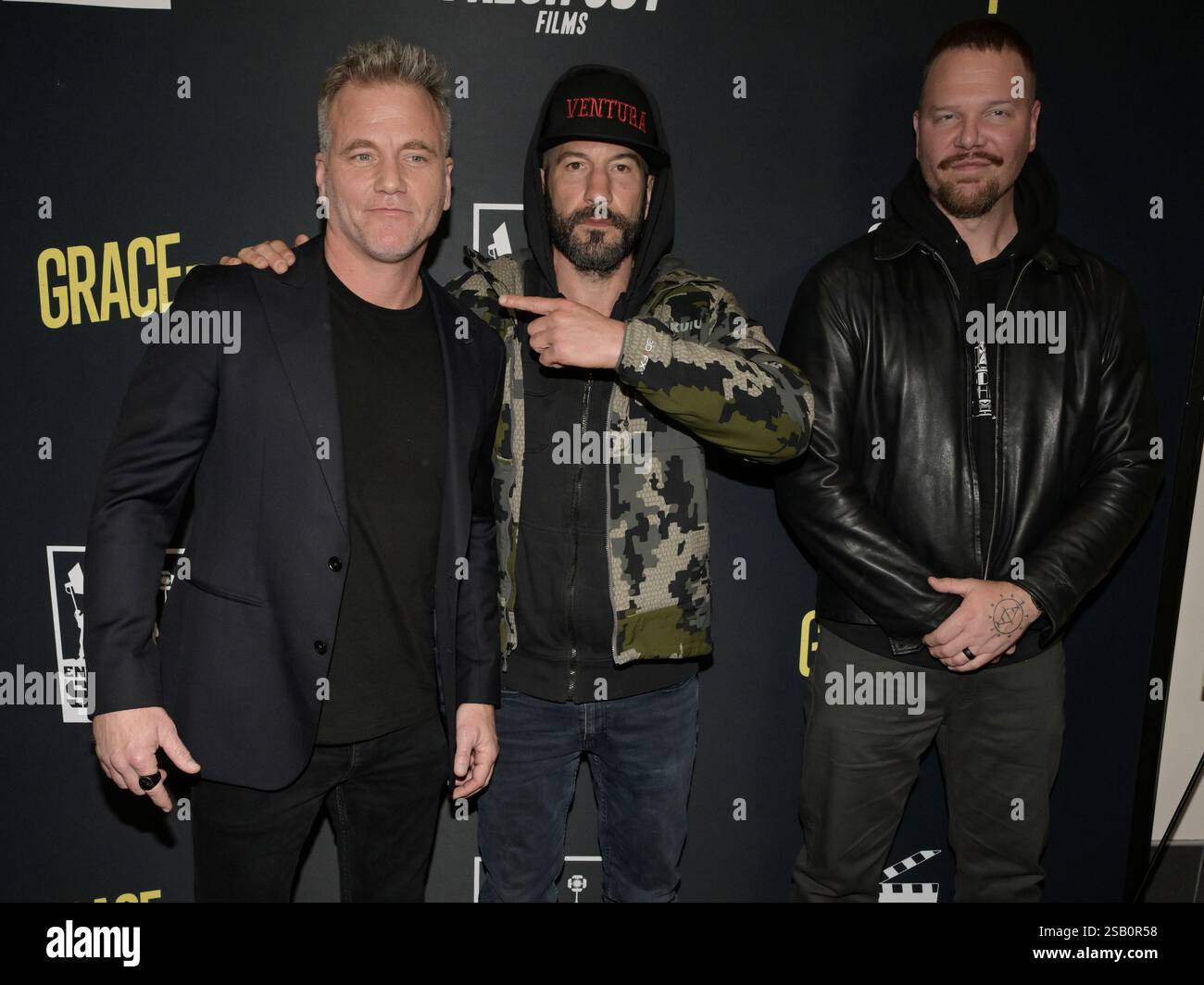 January 30, 2025, Los Angeles, California, USA: (L-R) Sean Carrigan ...