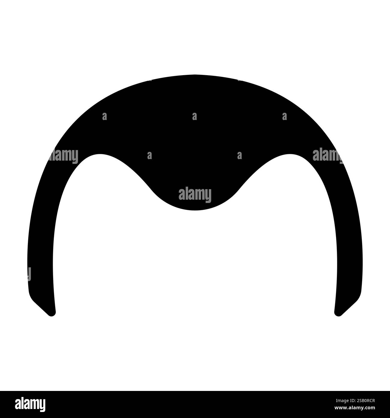 Black Silhouette Man Hairline, receding hair on head, baldness problem ...