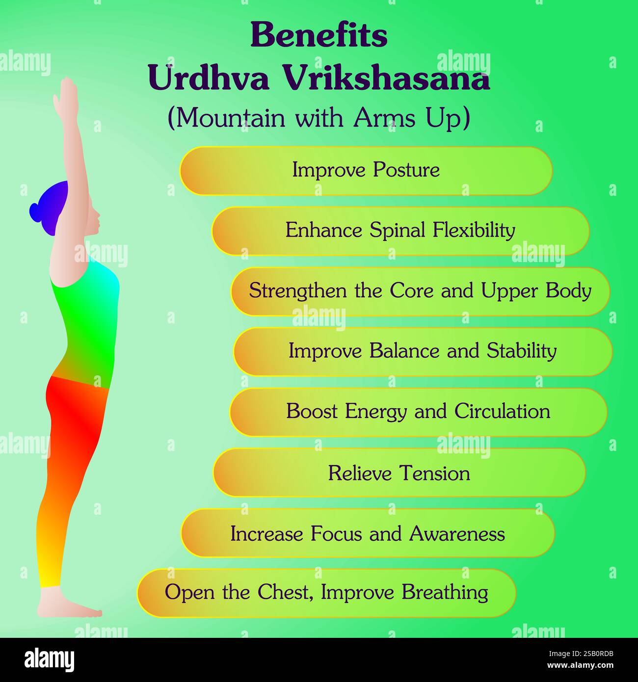 Urdhva vrikshasana hi-res stock photography and images - Alamy