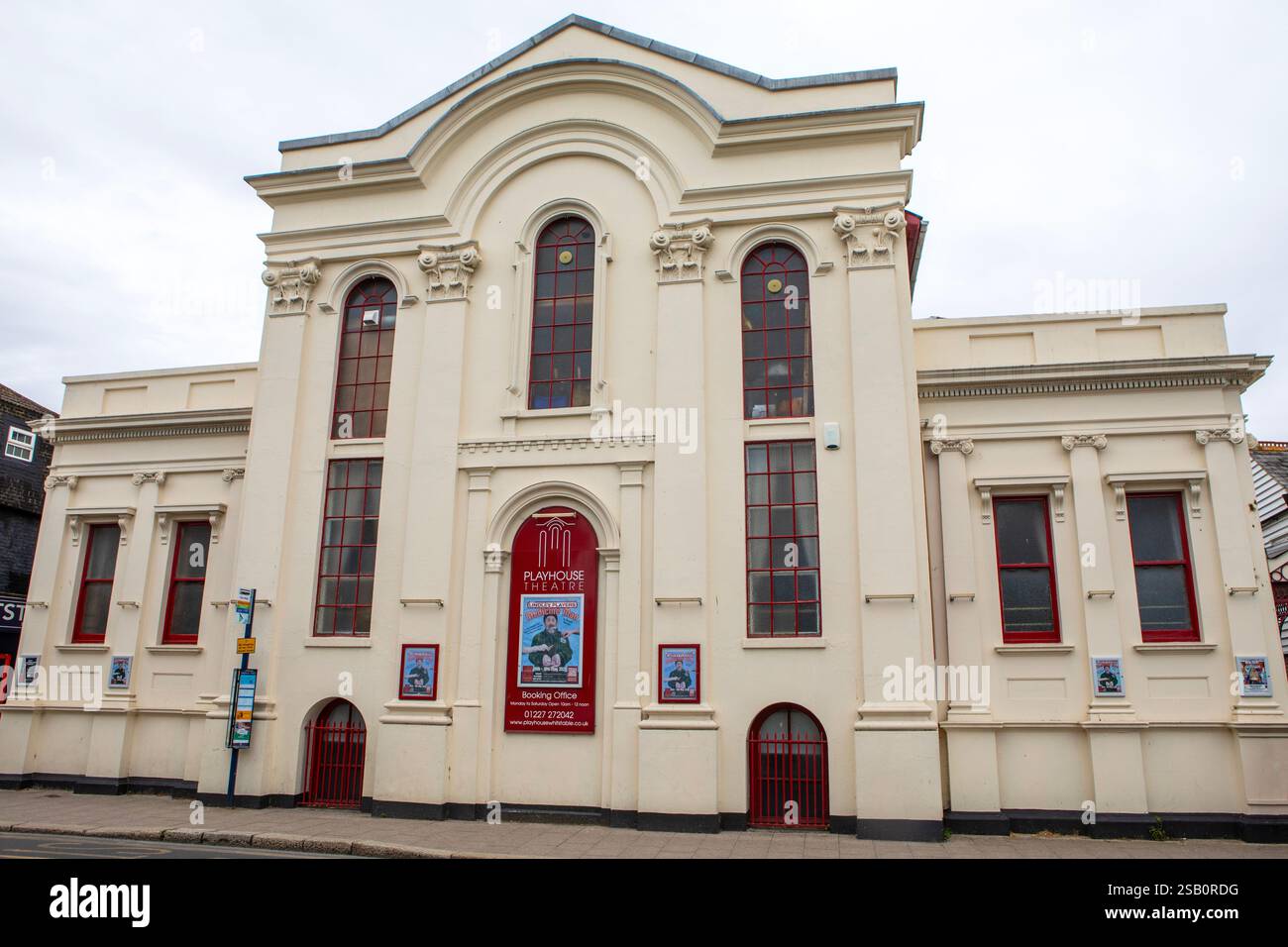 Kent, UK - May 5th 2024: The exterior of the Playhouse Theatre in the ...